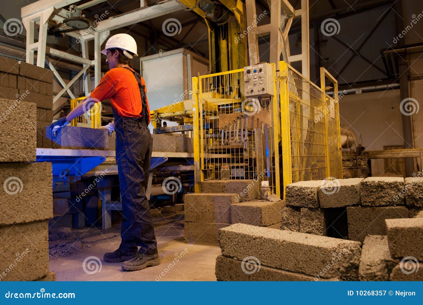 Factory loader at work stock image. Image of line, engine - 10268357