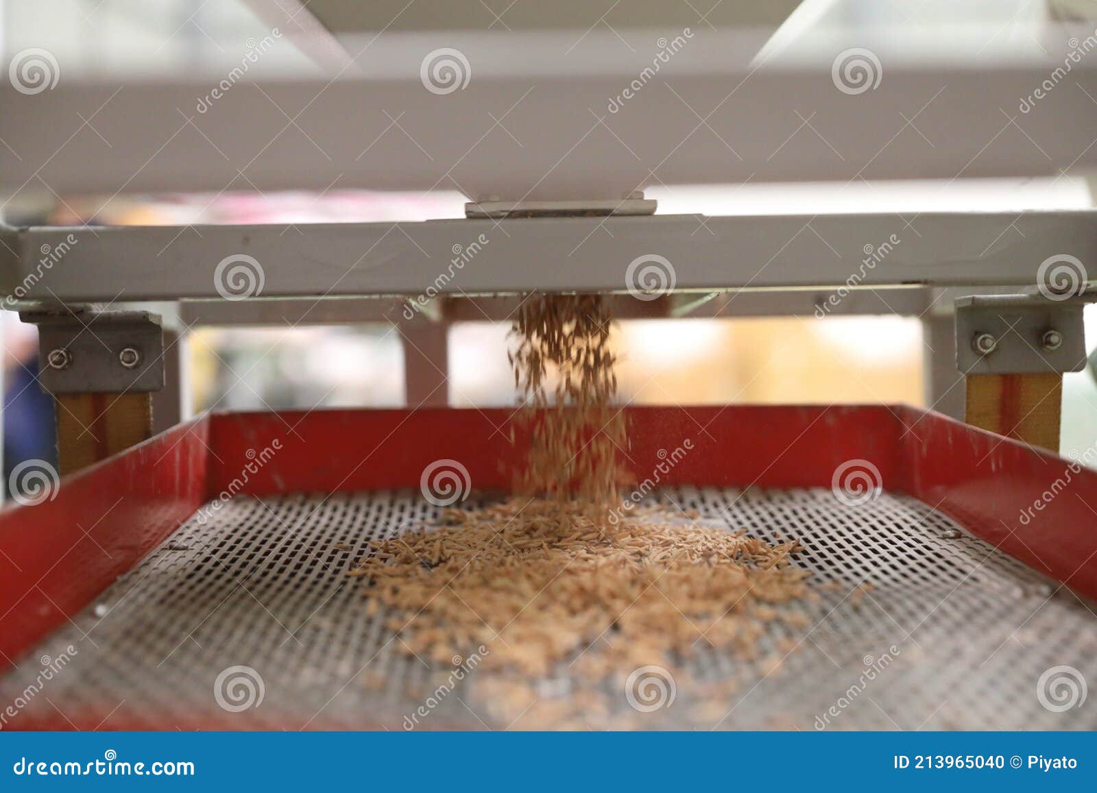 Factory Machine Milling Rice Stock Photo - Image of mill, production ...