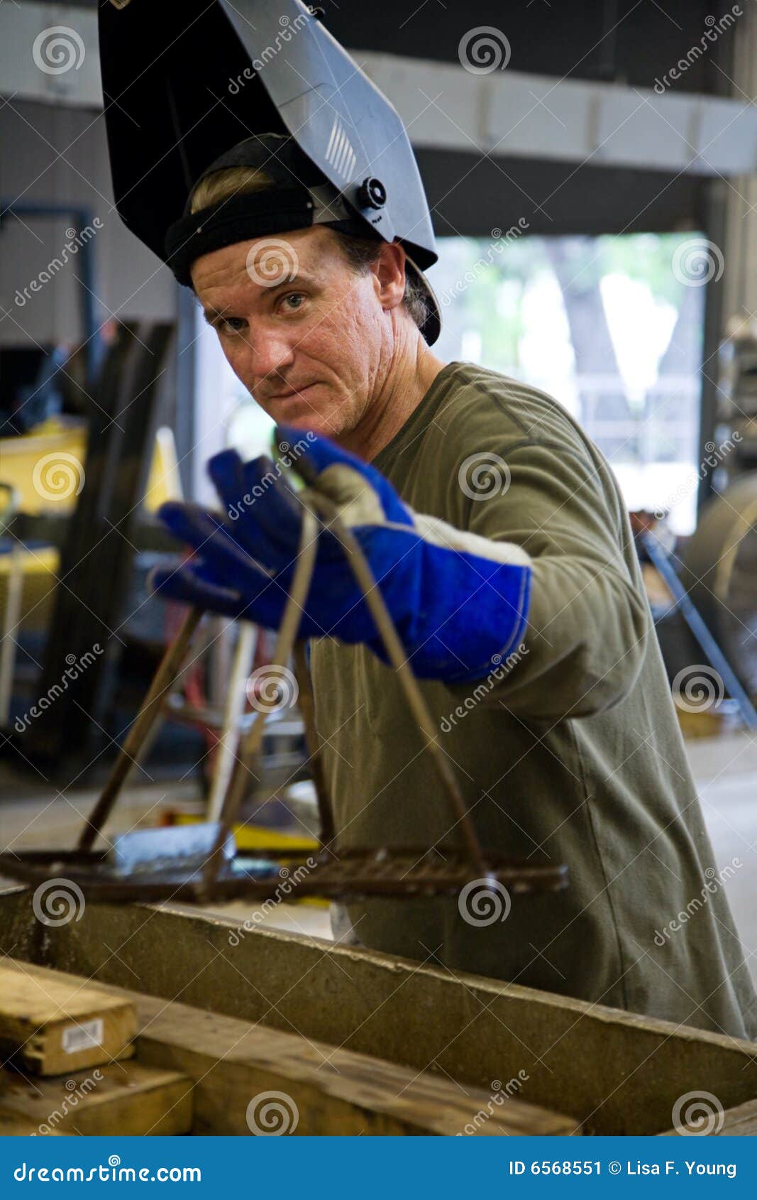 Factory Man stock image. Image of machine, collar, occupation - 6568551