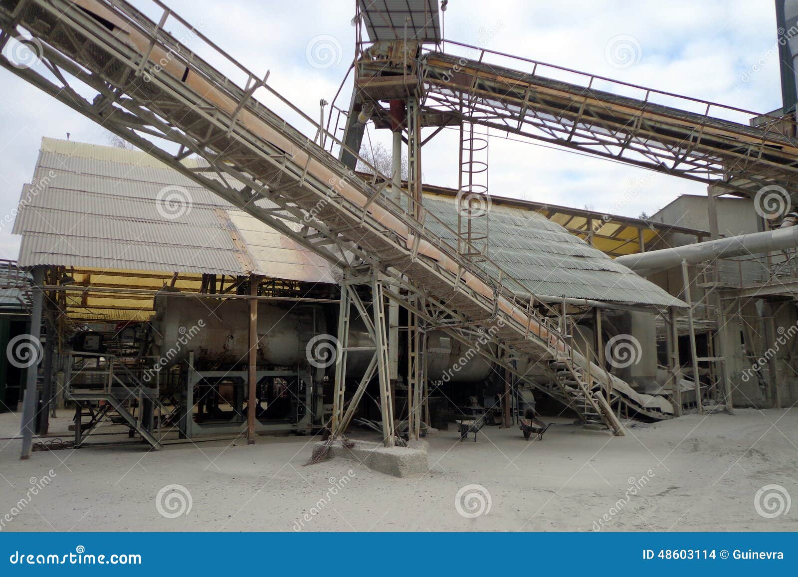 Factory stock photo. Image of geology, exteeiir, work - 48603114