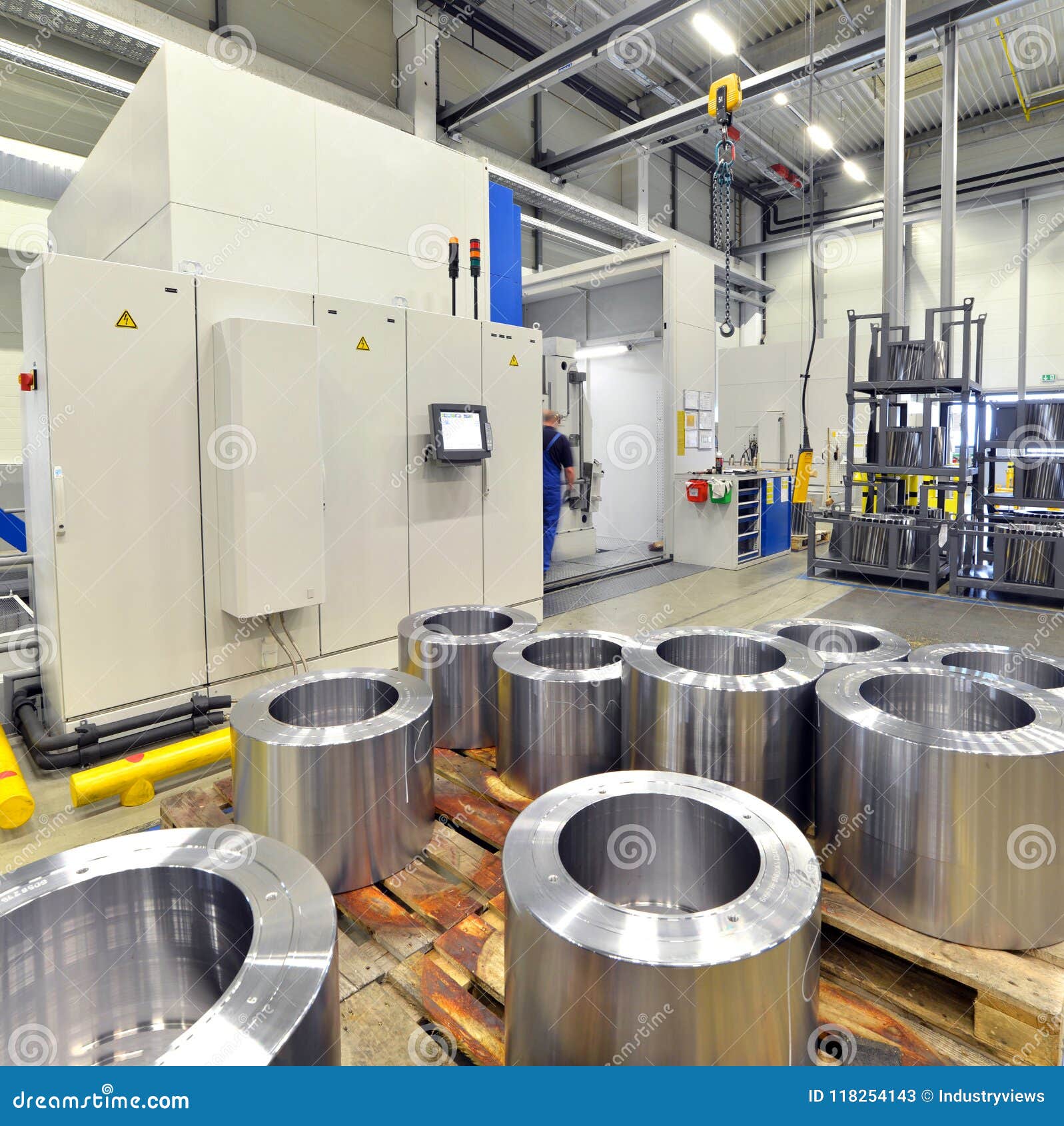Factory of Modern Mechanical Engineering - Production of Gearbox Stock ...