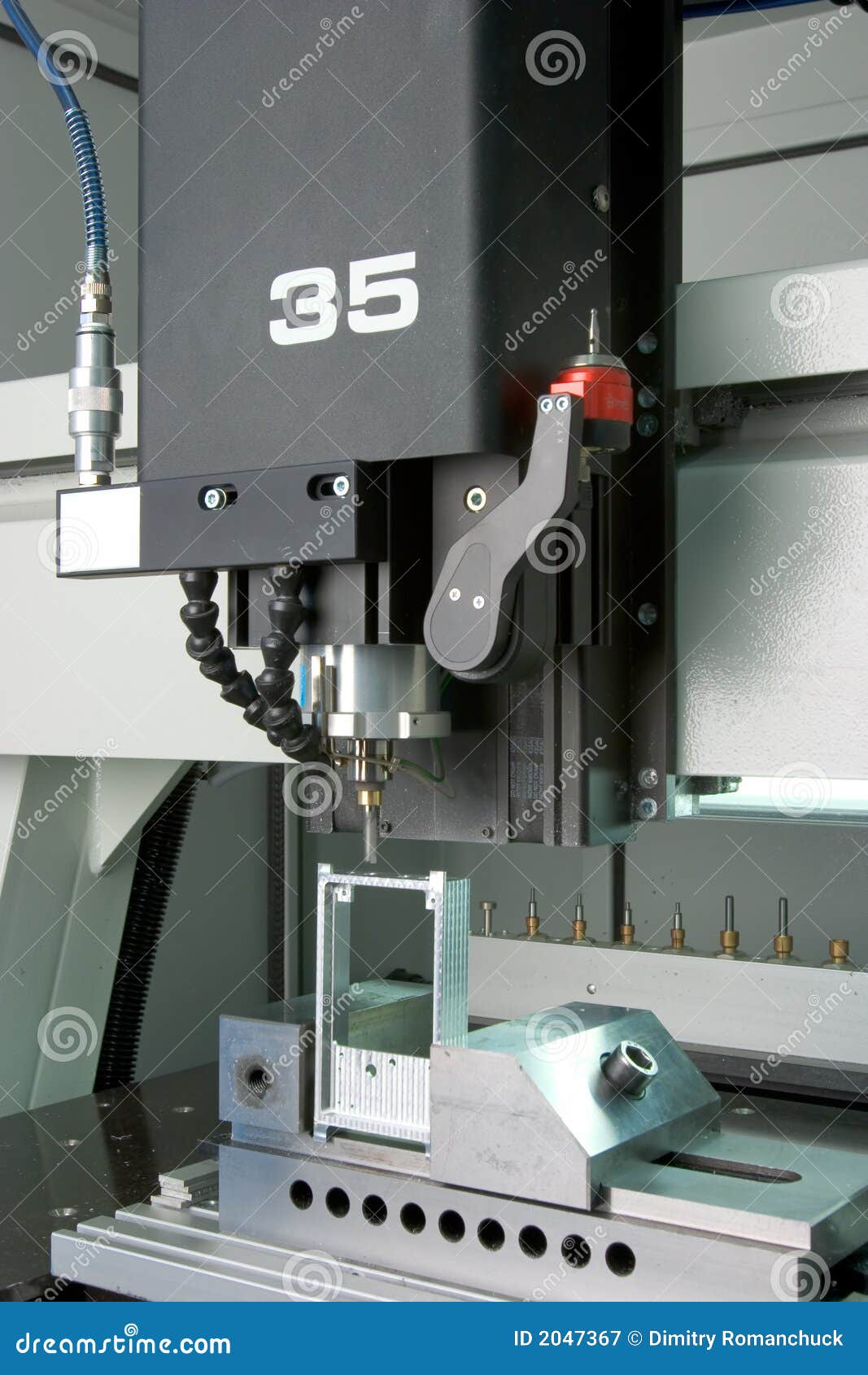 Factory molding machine stock image. Image of production - 2047367
