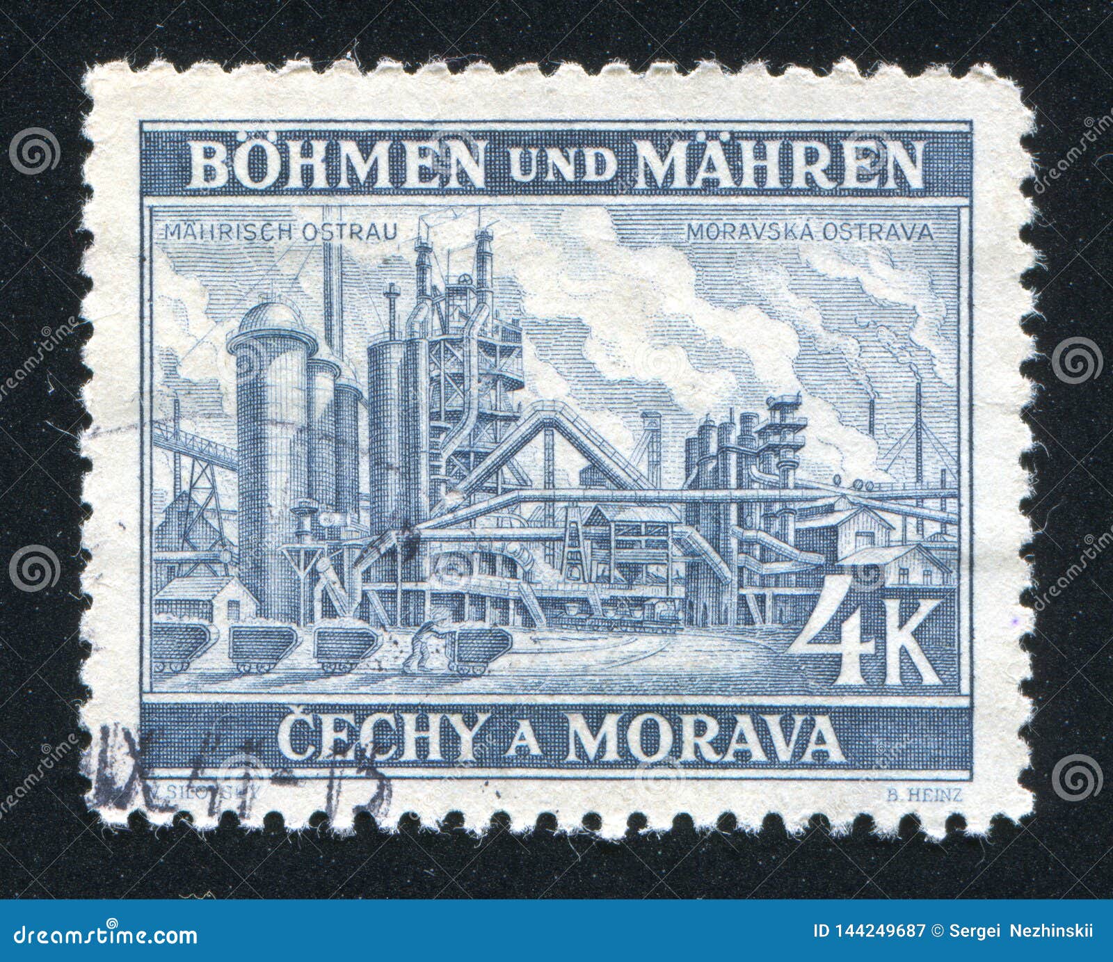 Factory at Moravska Ostrava Editorial Photography - Image of metal ...