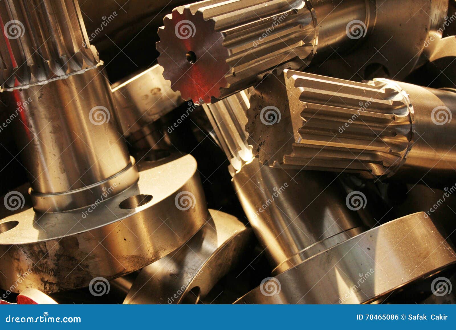 Factory Newly Manufactured Gears Stock Photo - Image of ideas, circle ...