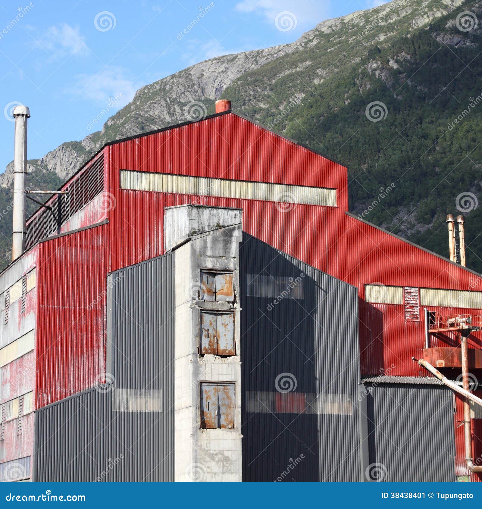 Factory in Norway stock image. Image of abandoned, norway - 38438401