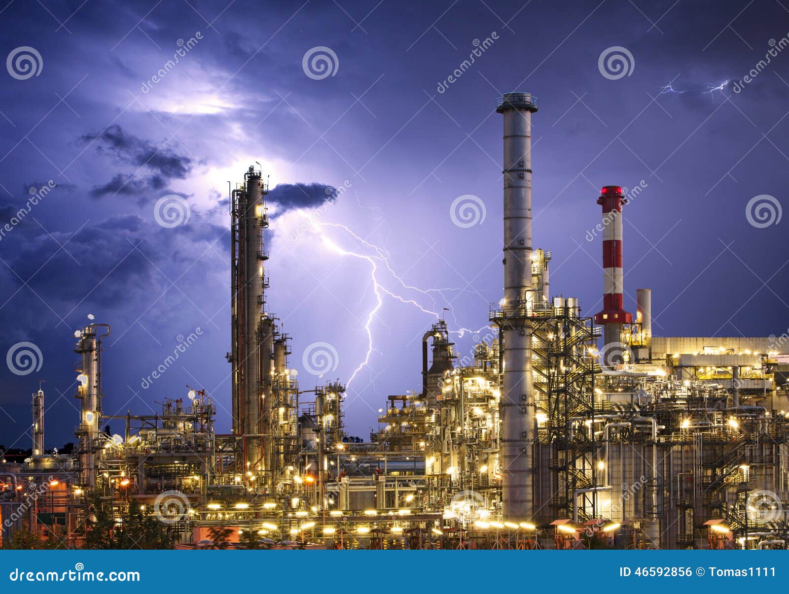 Factory - Oil and Gas Industry Stock Photo - Image of chemistry ...
