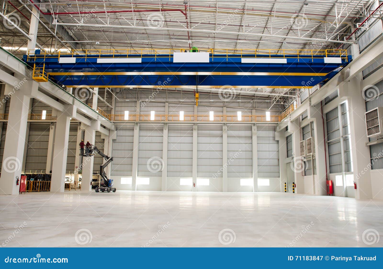 Factory Overhead Crane Stock Photography | CartoonDealer.com #43416200