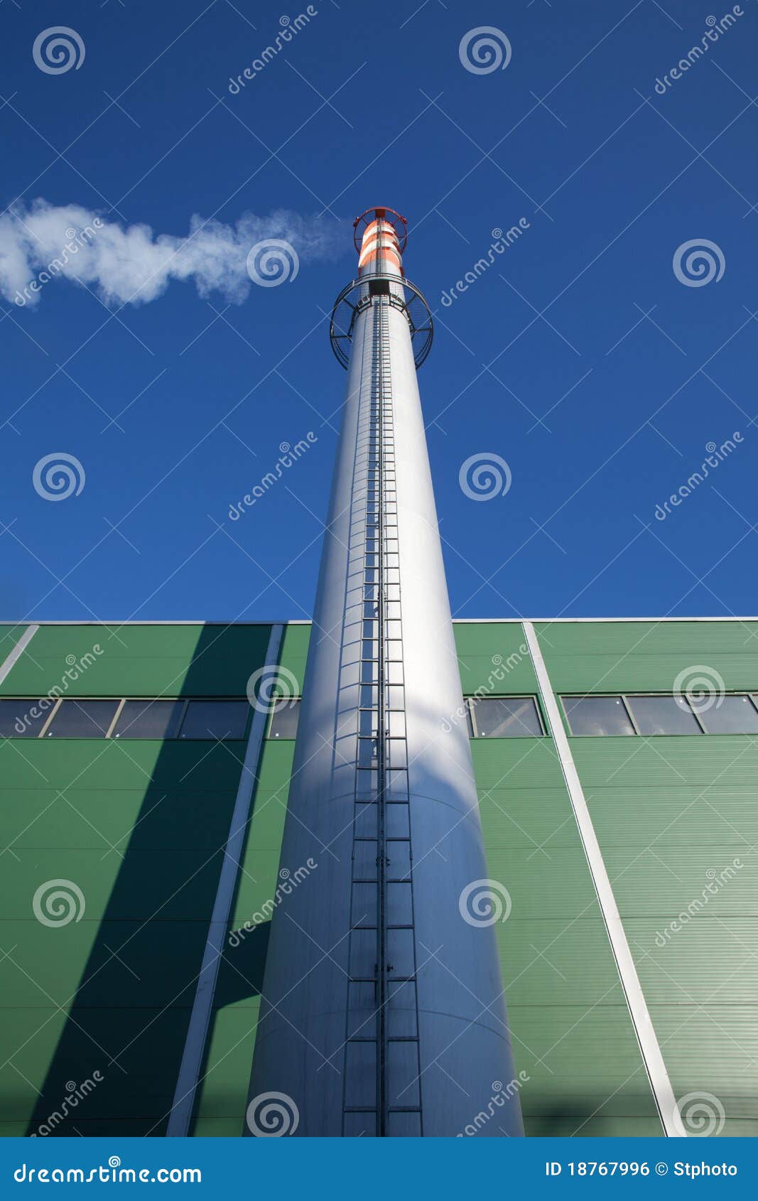 Factory pipe and a smoke stock photo. Image of smoke - 18767996