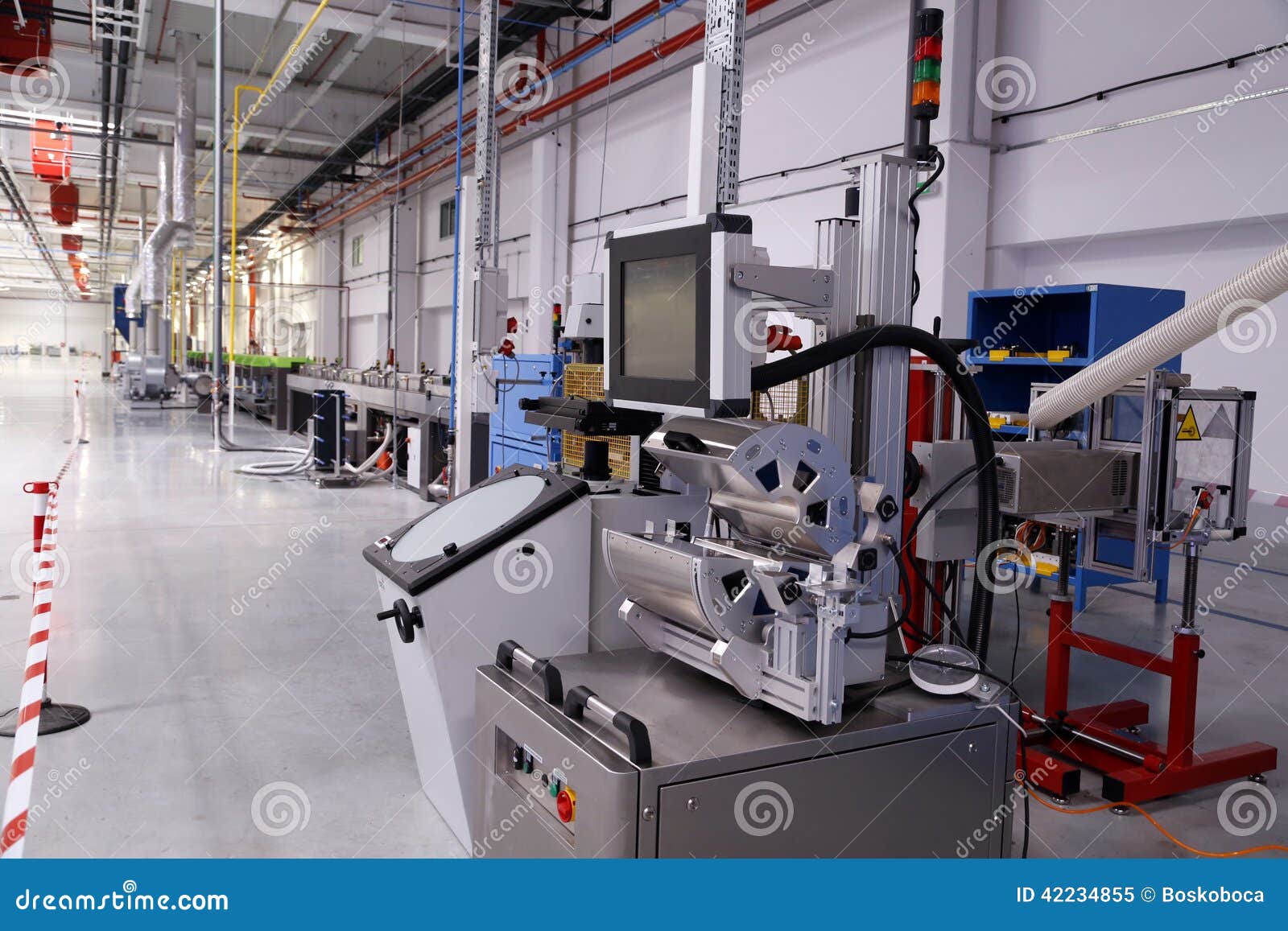 Factory stock image. Image of computer, industry, facility - 42234855