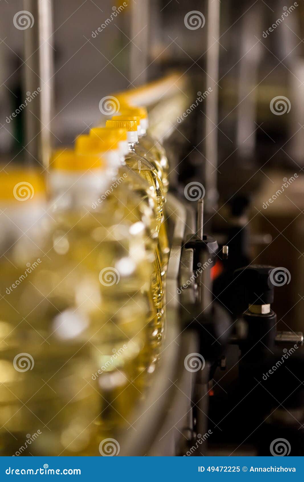 Factory for the Production of Edible Oils. Shallow Stock Image - Image ...
