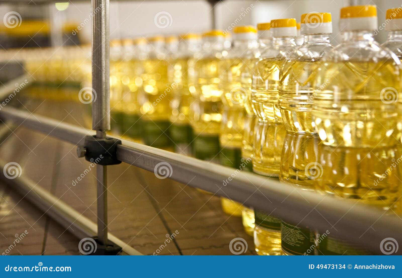 Factory for the Production of Edible Oils. Shallow DOFF Stock Photo ...