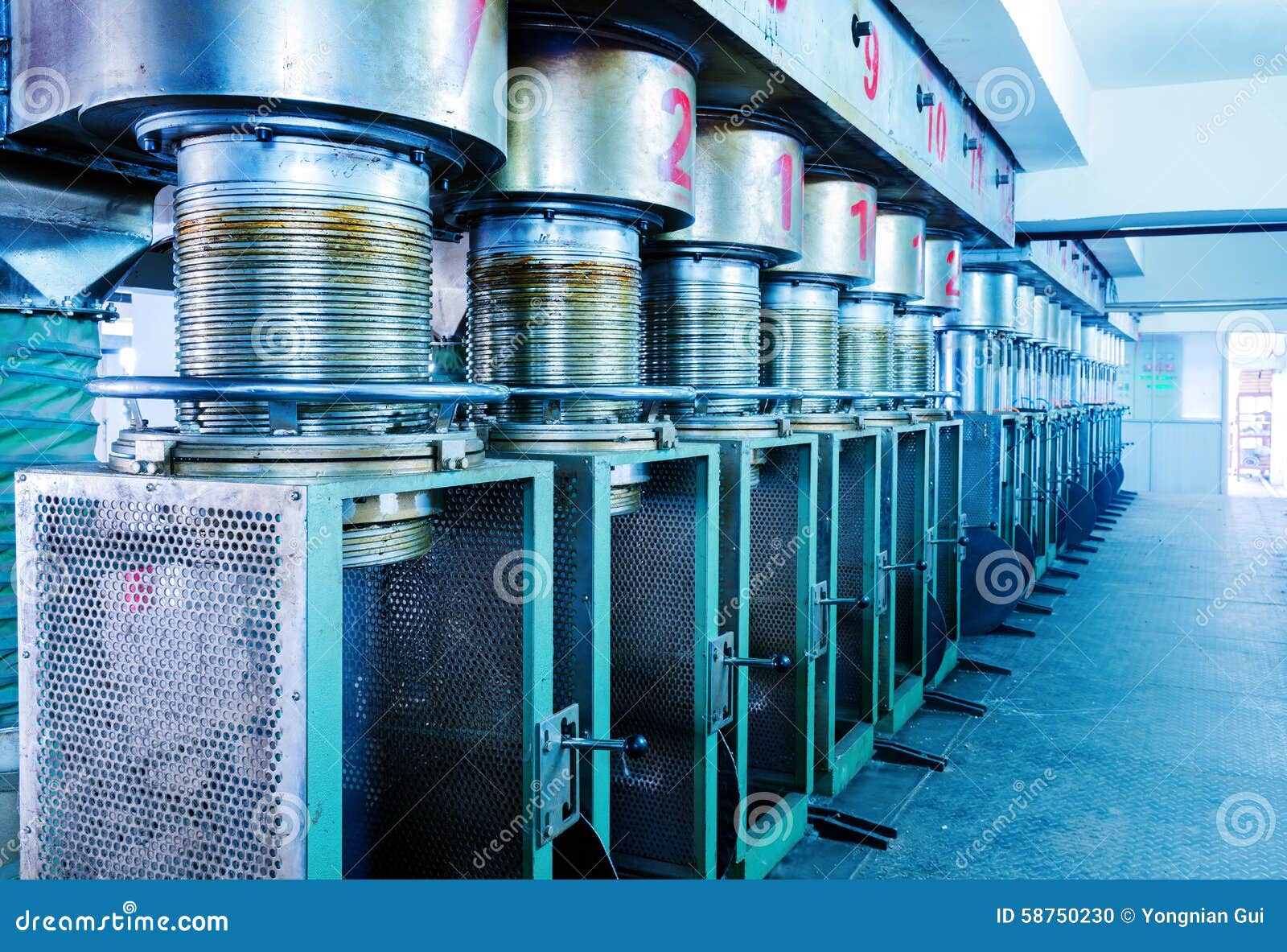 Factory production line stock photo. Image of line, glass - 58750230