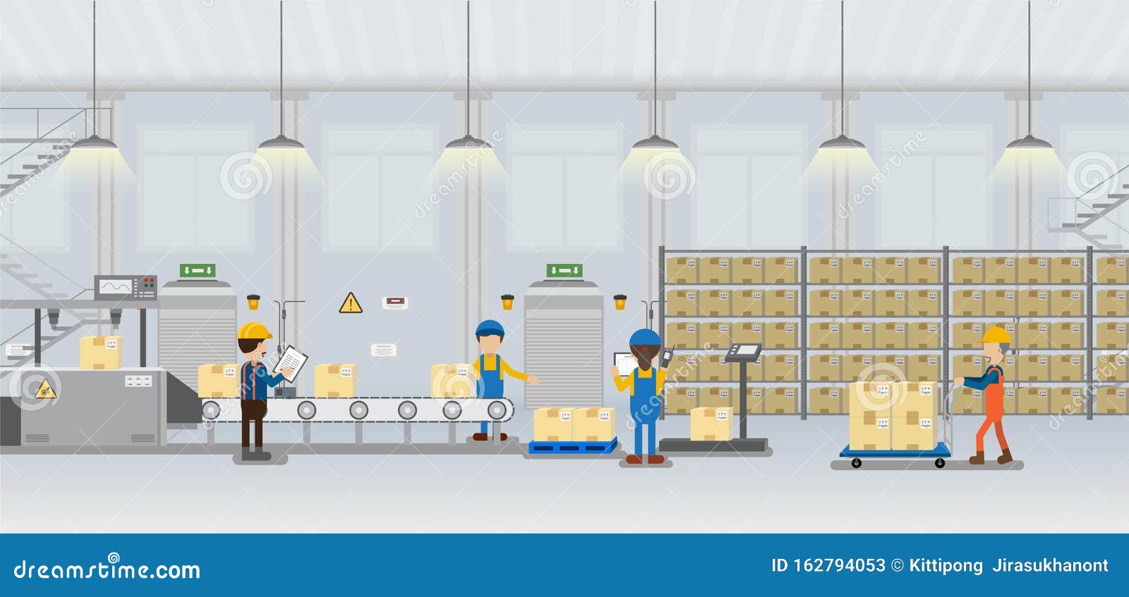 Factory Production Closing Color Line Icon. Economic Risis. Collapse ...