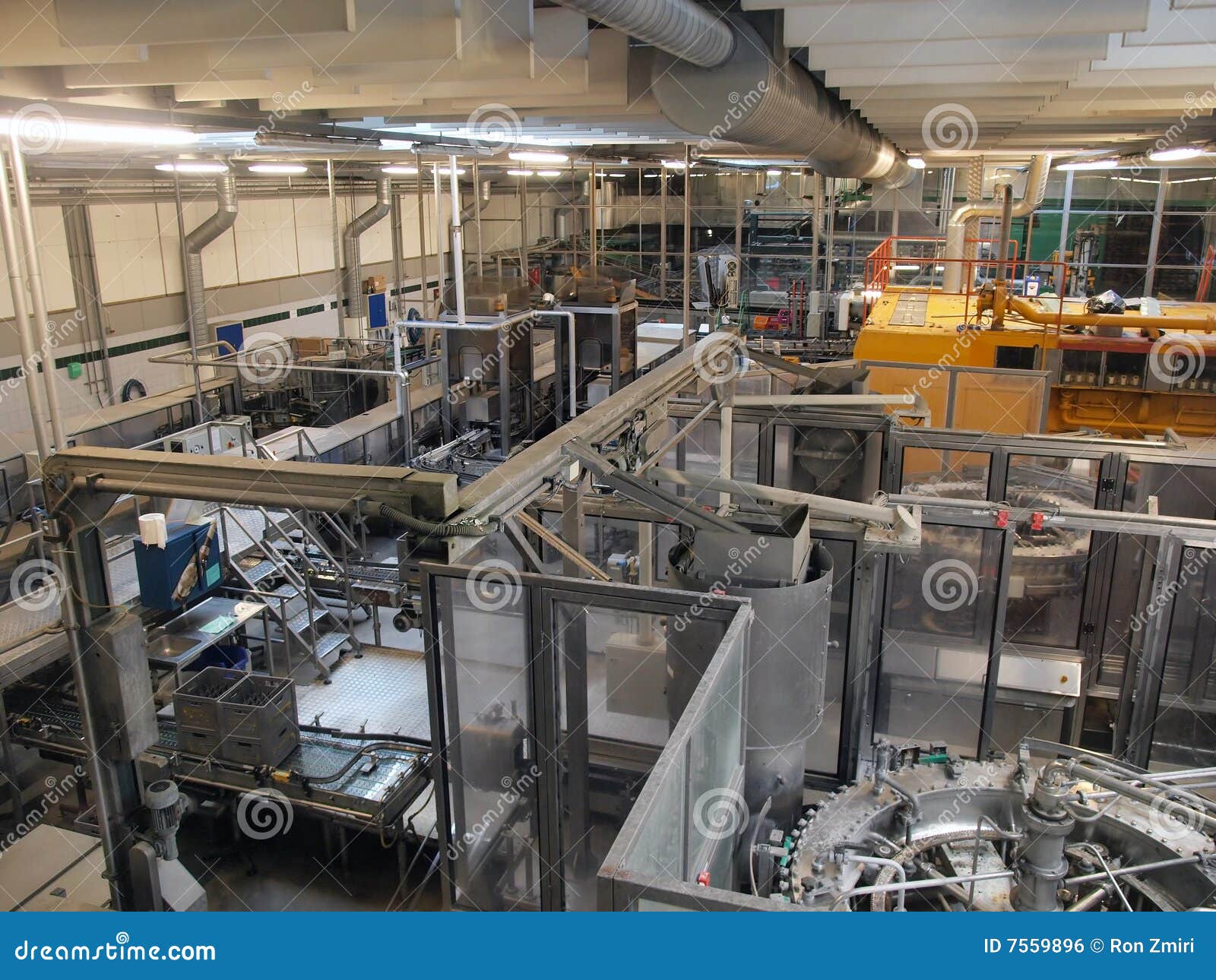 Factory production plant stock photo. Image of steel, production - 7559896