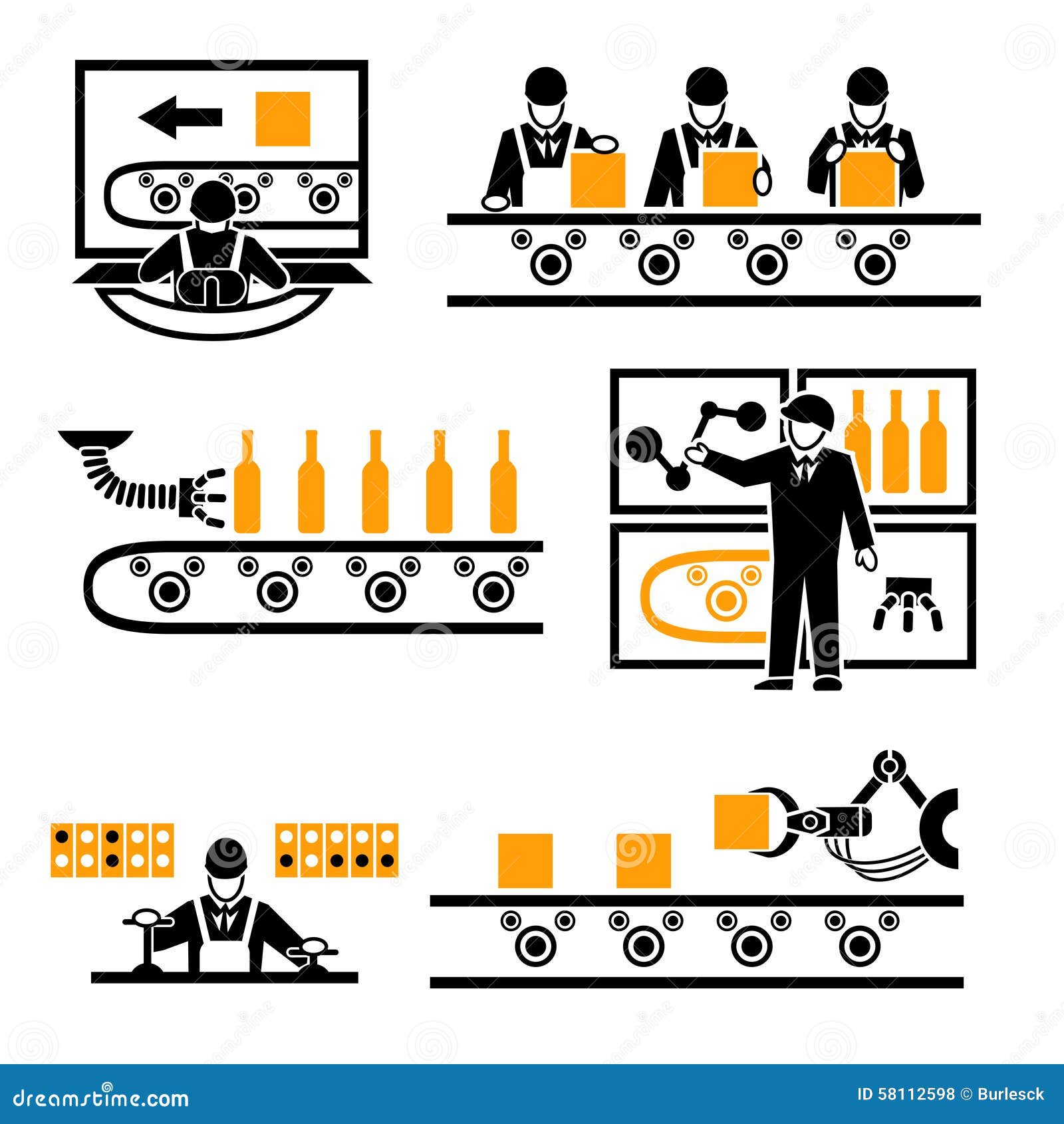 Factory Production Process Infographic Cartoon Vector | CartoonDealer ... Factory Production Process Infographic Cartoon Vector | CartoonDealer ...