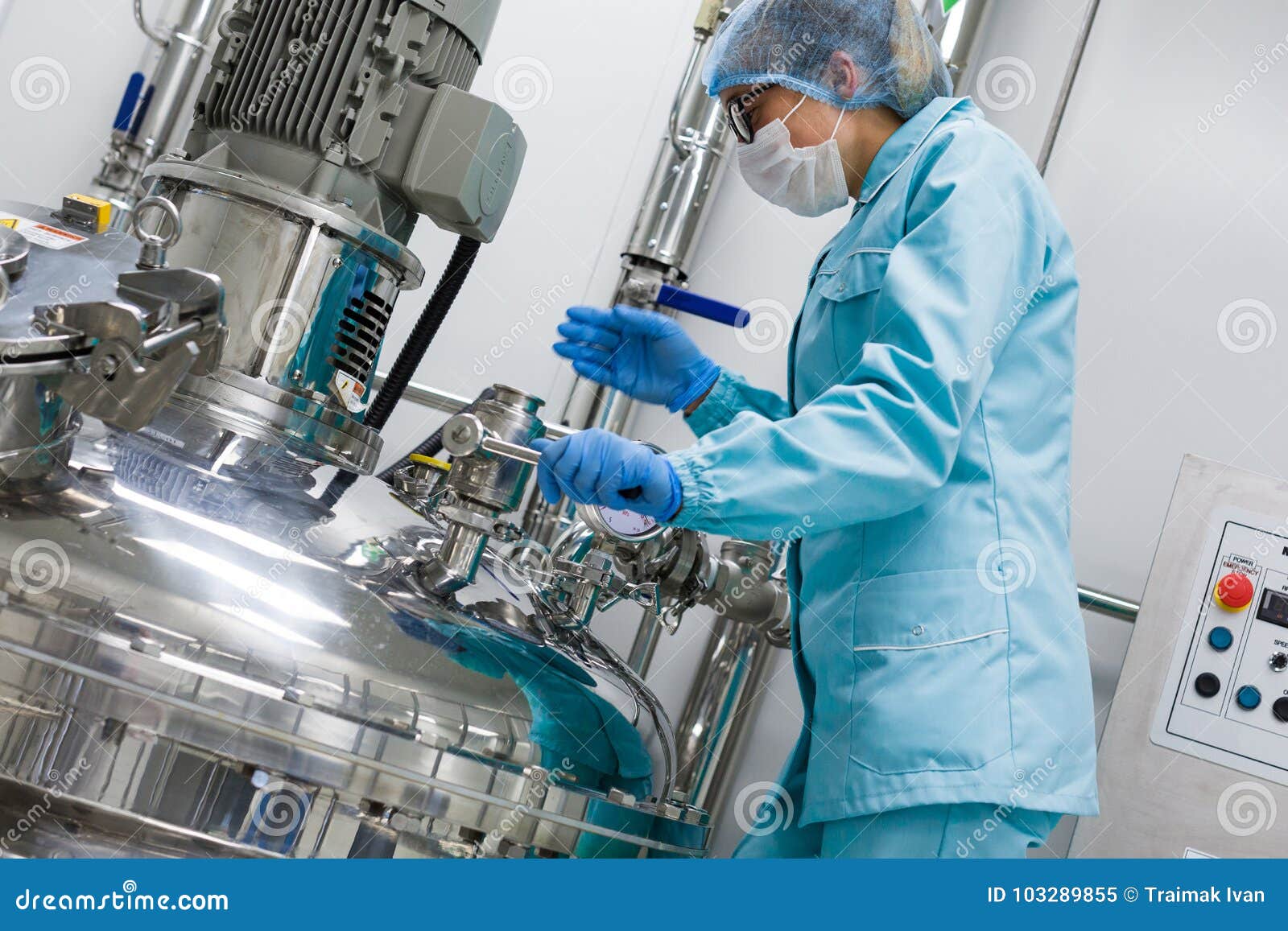 Factory Production, Process, Industry Stock Image - Image of dairy ...