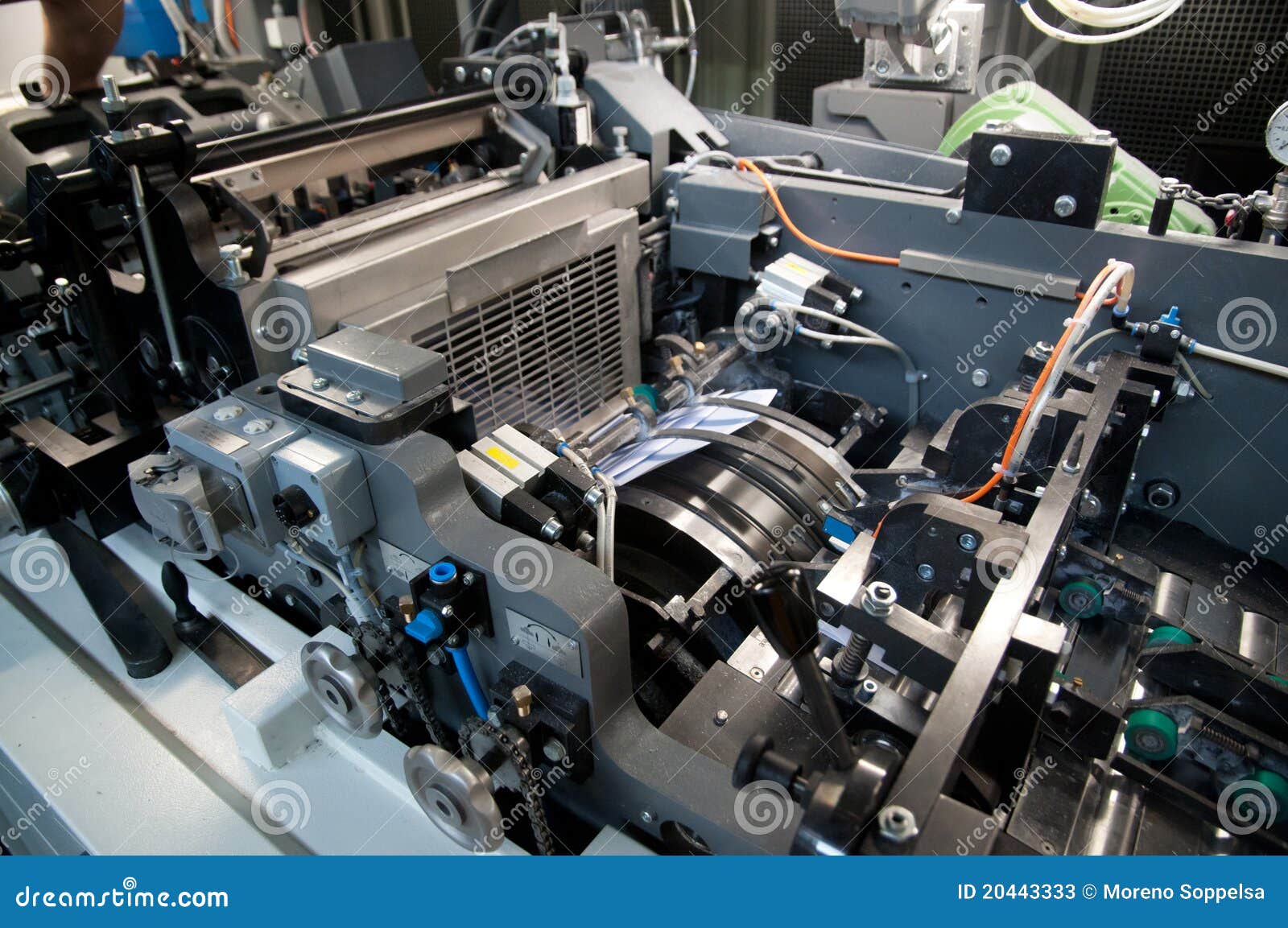 Factory: Prodution of Envelopes and Bag Stock Image - Image of ...