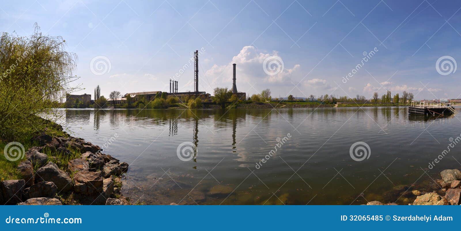 Factory stock image. Image of business, horizontal, power - 32065485