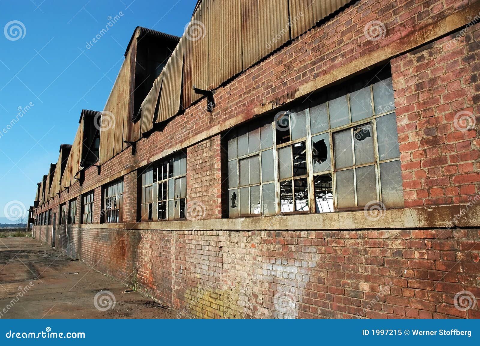 Factory Ruins stock image. Image of construction, place - 1997215