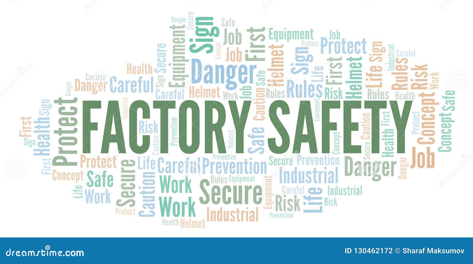 Factory Safety Icons Cartoon Vector | CartoonDealer.com #13810811