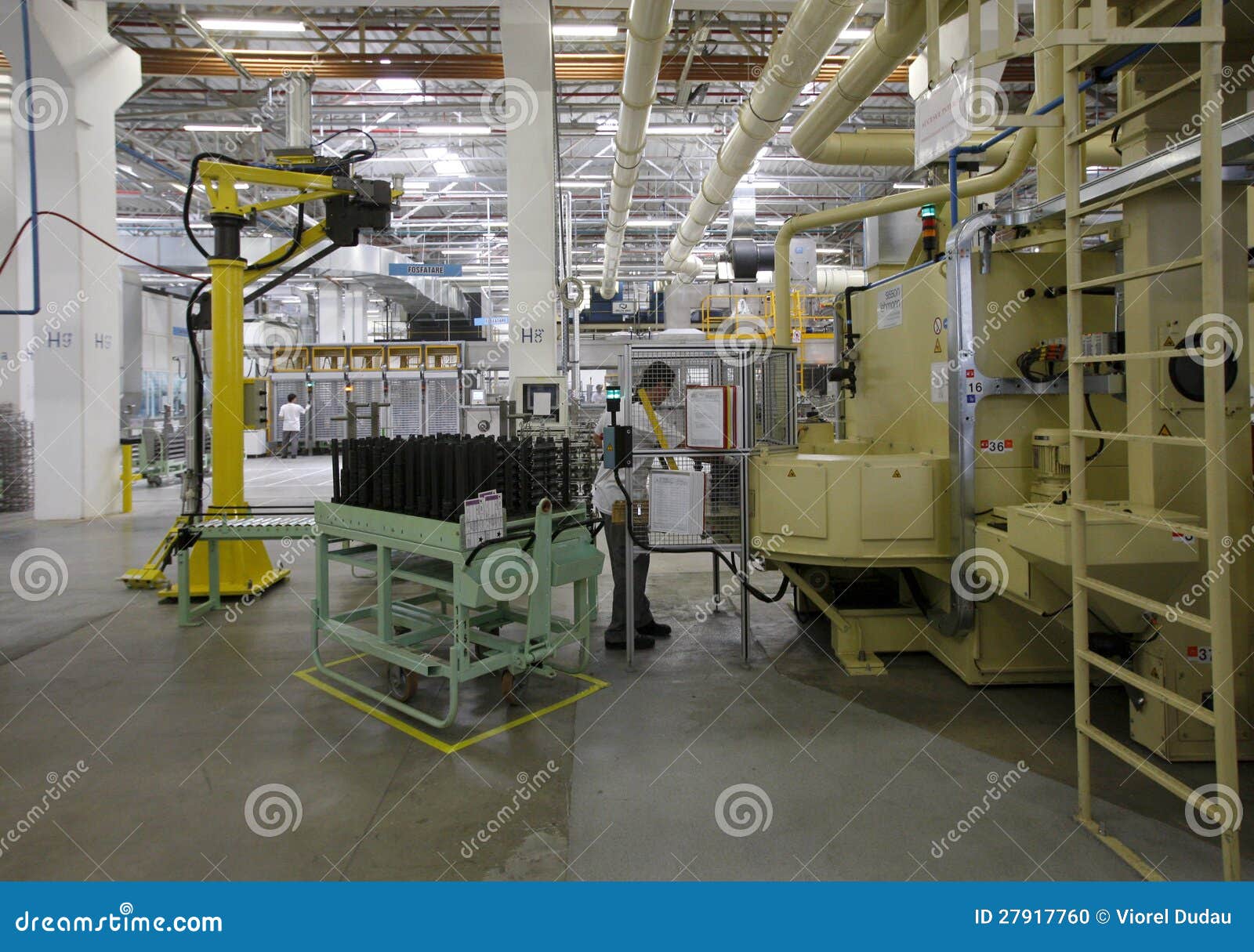 Factory scene editorial image. Image of working, metallic - 27917760