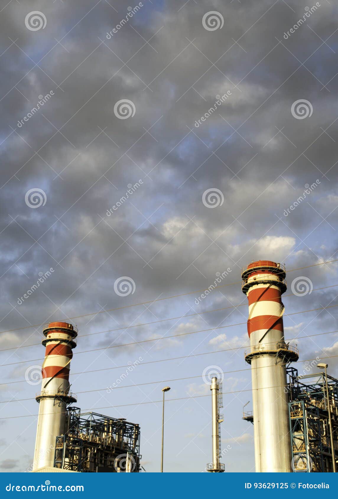 Factory with sky stock image. Image of factory, equipment - 93629125