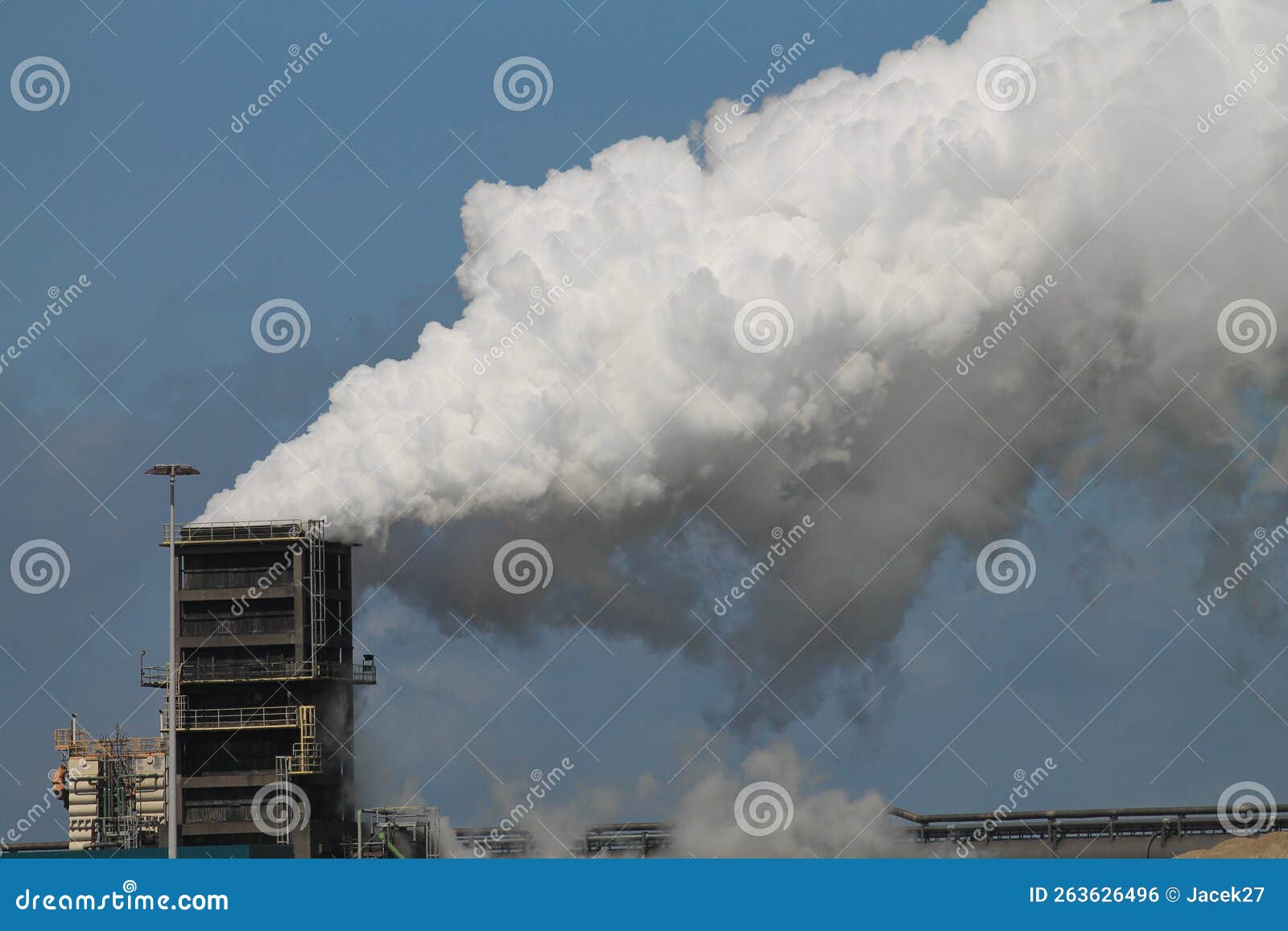 Factory and smog in Dutch stock photo. Image of vehicle - 263626496