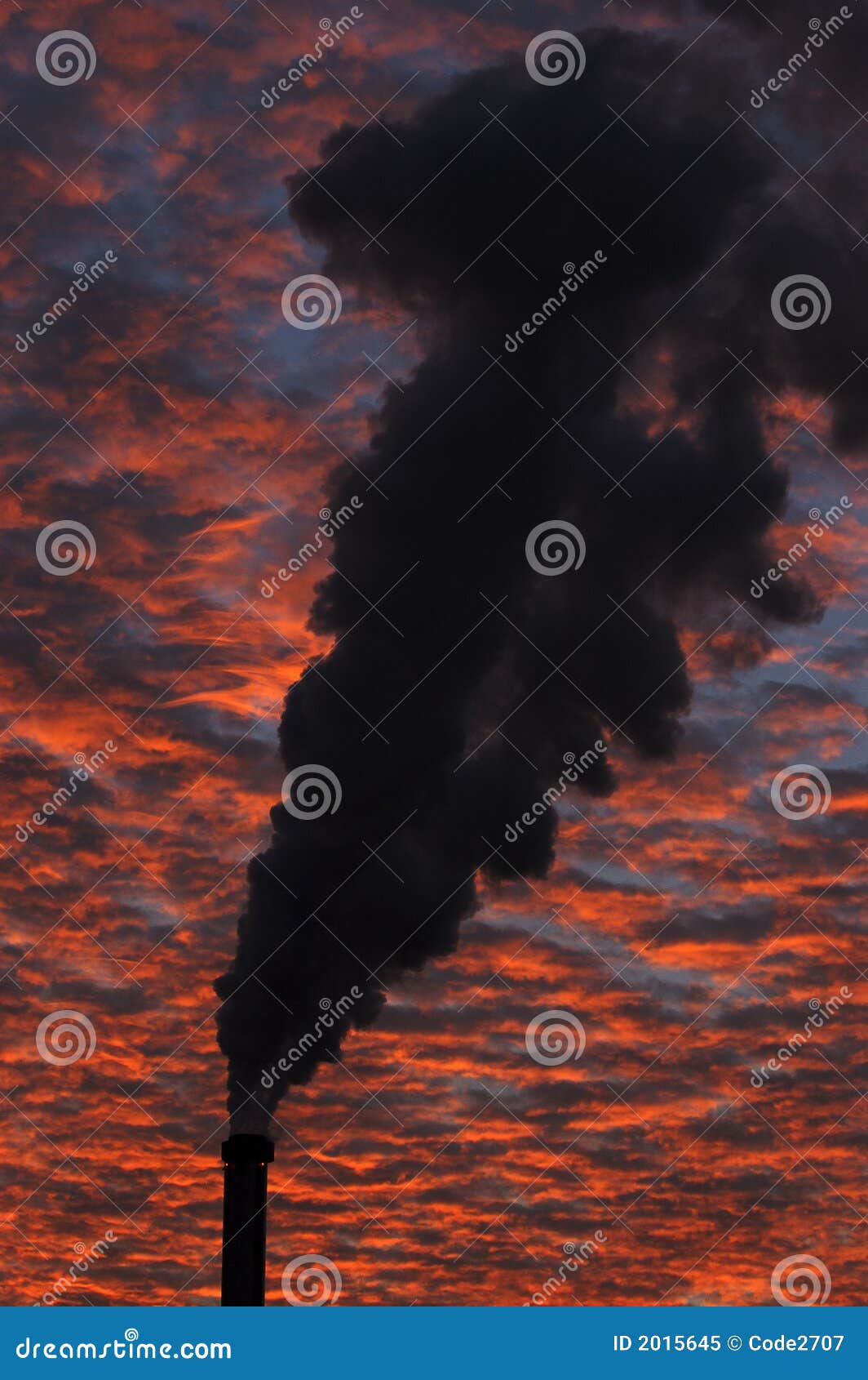 Factory smoke stock image. Image of global, environmental - 2015645