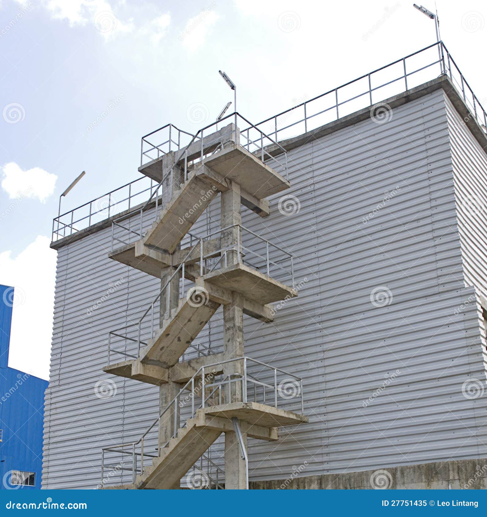 Factory Stair stock image. Image of environmental, step - 27751435