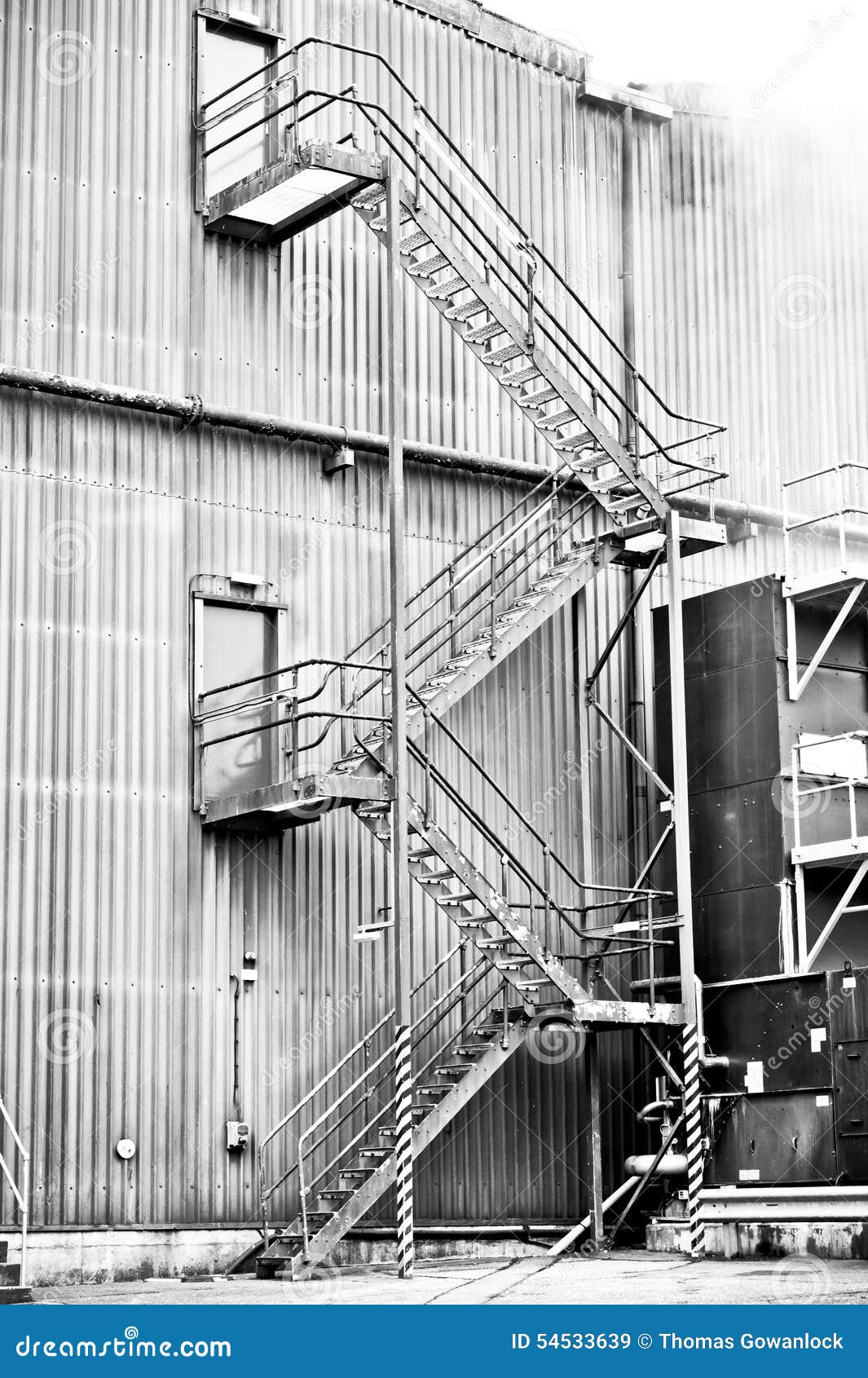 Factory steps stock image. Image of factory, heavy, exterior - 54533639