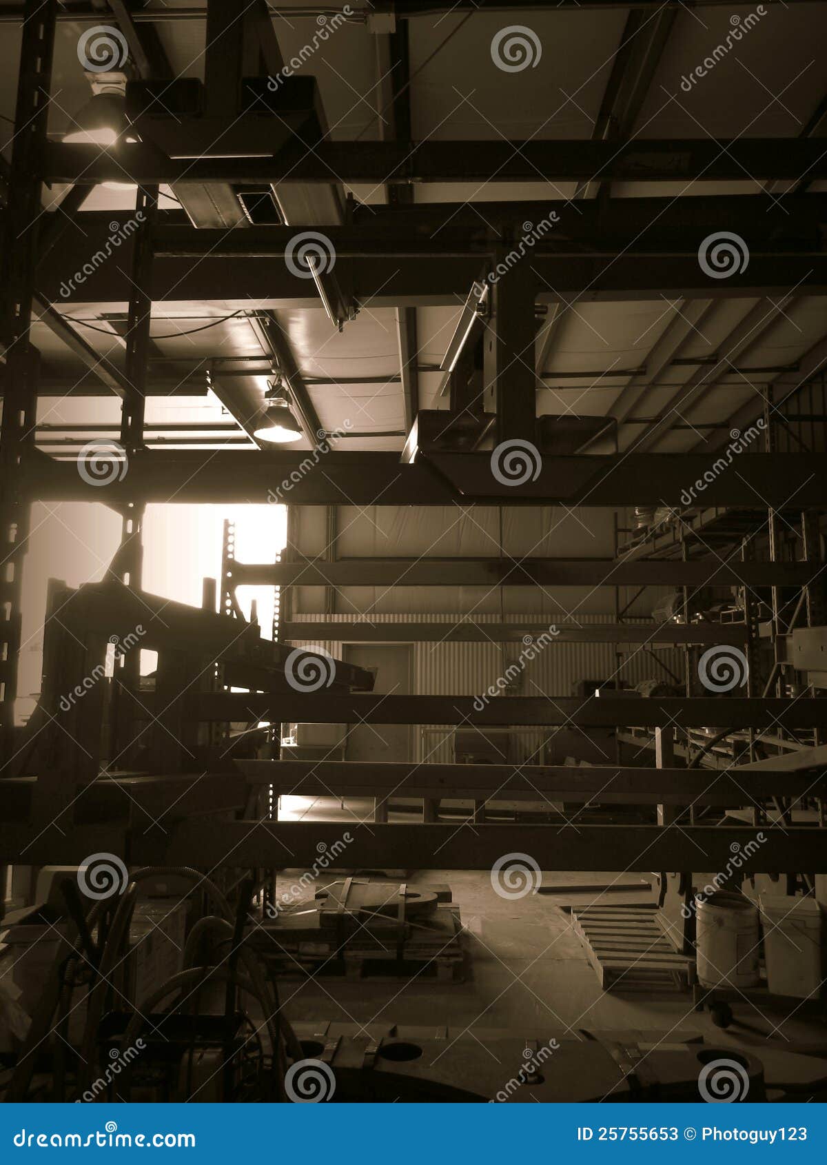 Factory Storage stock image. Image of industrial, metal - 25755653