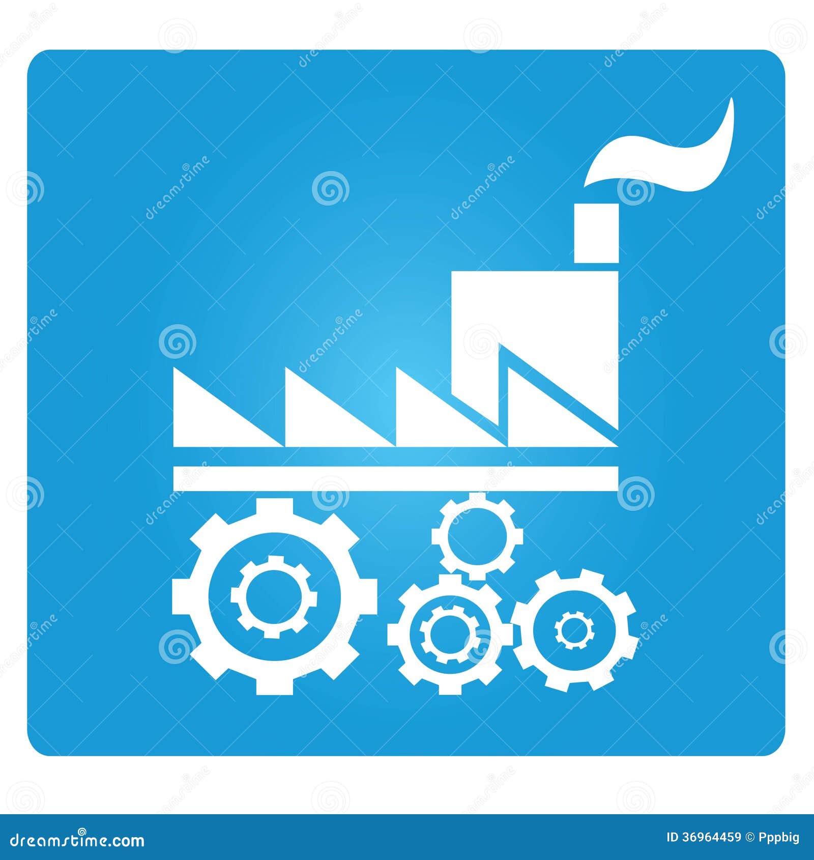 Factory stock illustration. Illustration of business - 36964459