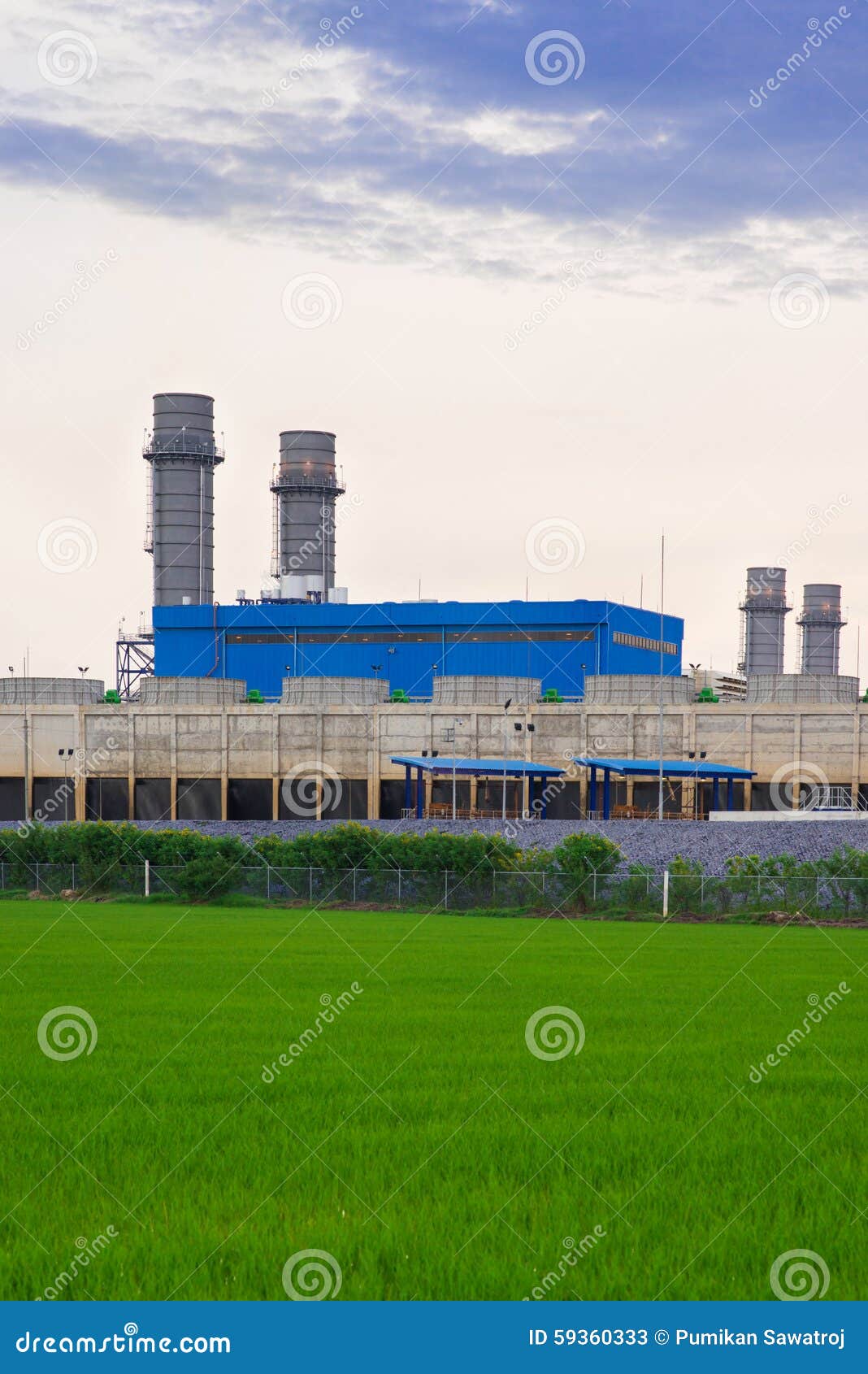 Factory stock image. Image of field, light, landscapes - 59360333