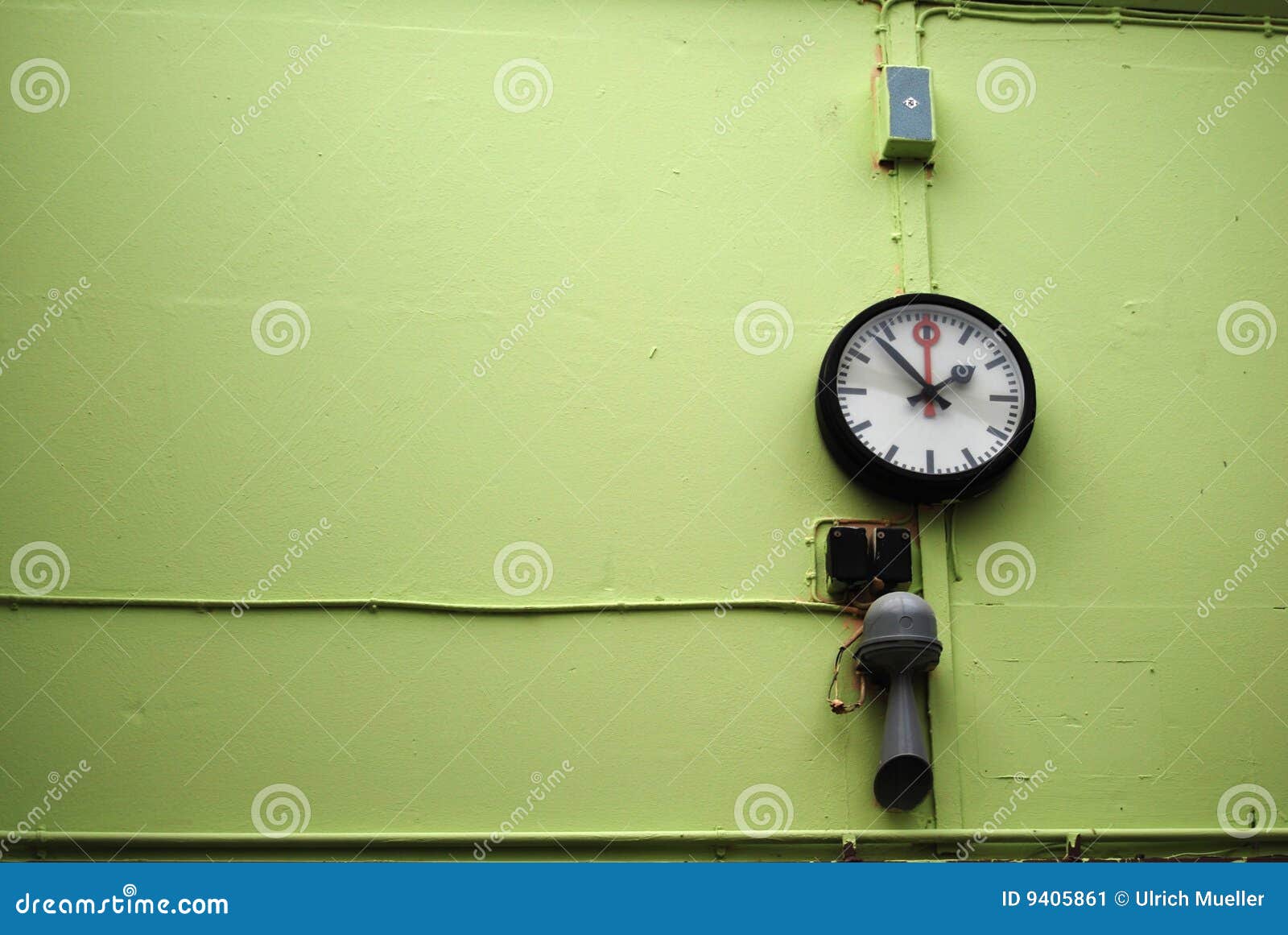 Factory time control stock image. Image of clock, alarm - 9405861