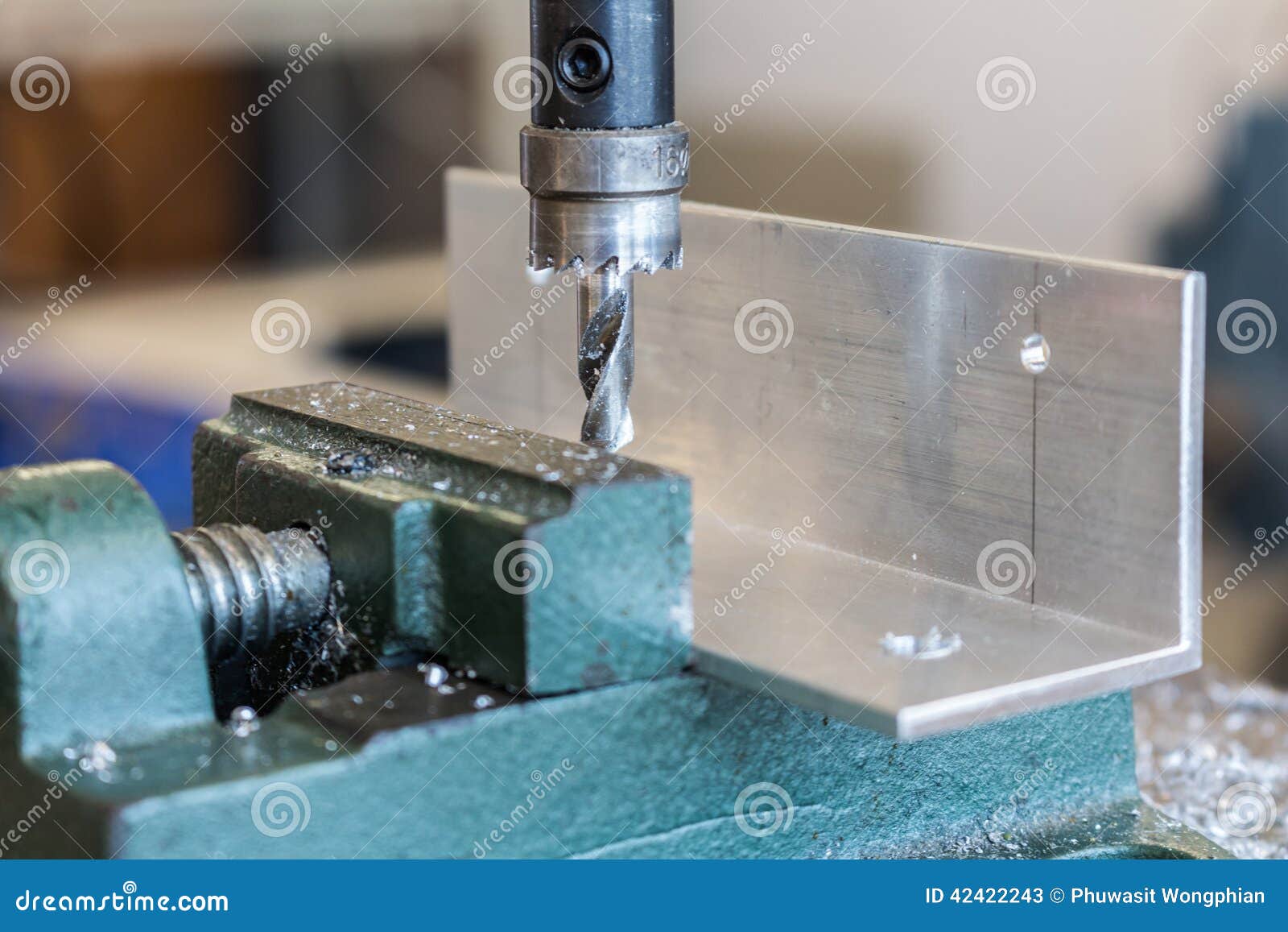 Factory tools stock image. Image of steel, drill, machining - 42422243