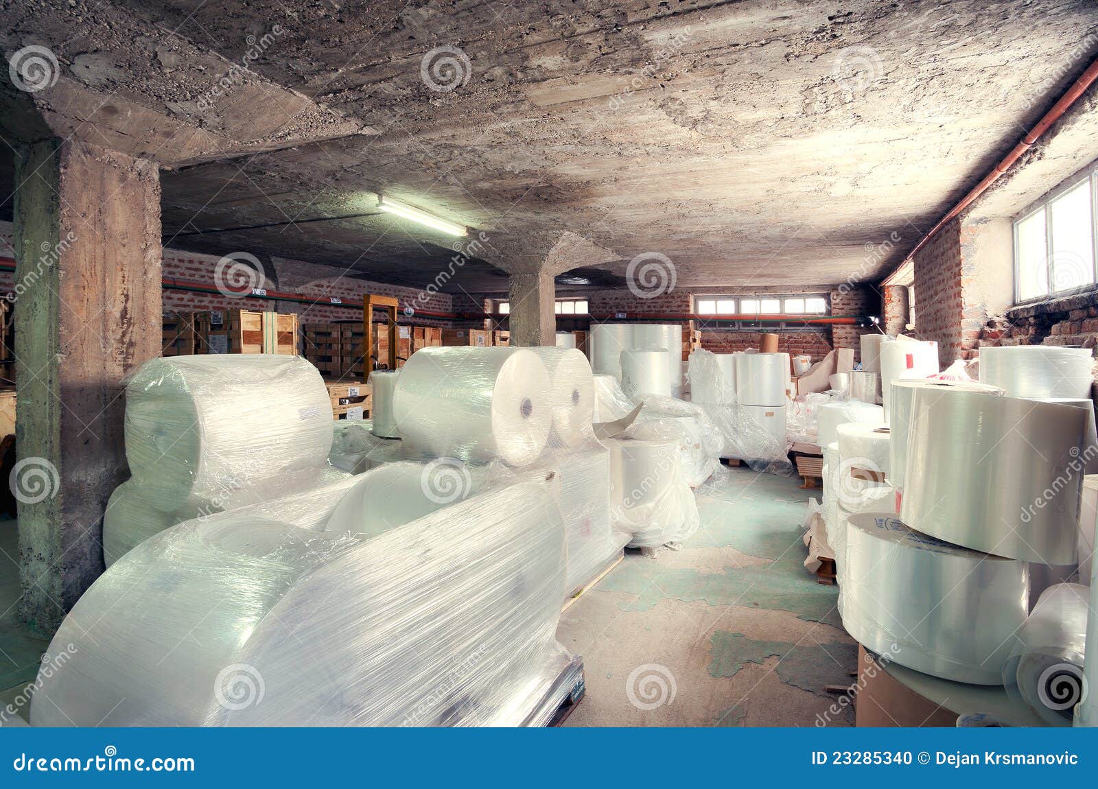 Factory warehouse stock photo. Image of floor, industry - 23285340