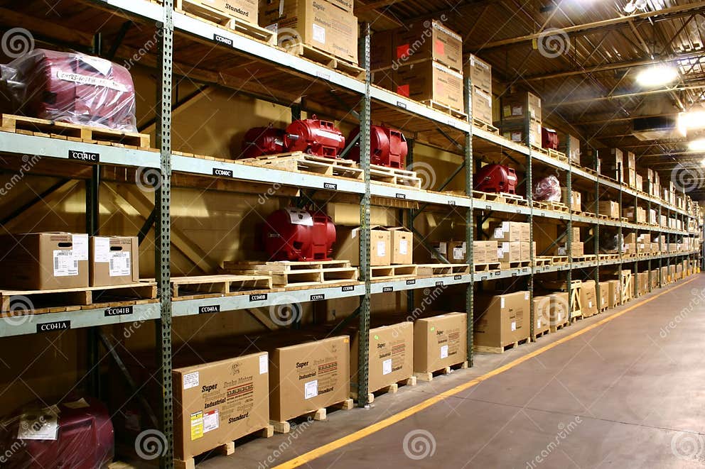 Factory Warehouse stock image. Image of interior, inside - 2669263