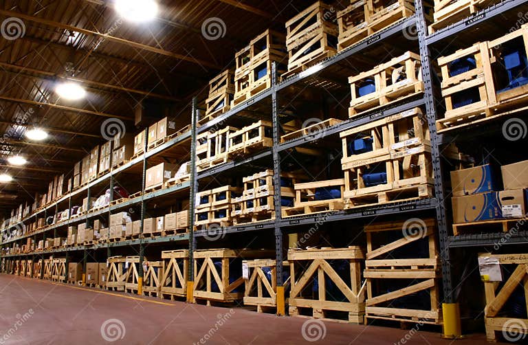 Factory Warehouse. stock image. Image of deliver, wharehouse - 4802543