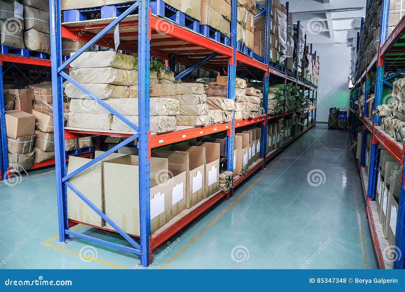 Factory warehouse stock photo. Image of industry, metal - 85347348
