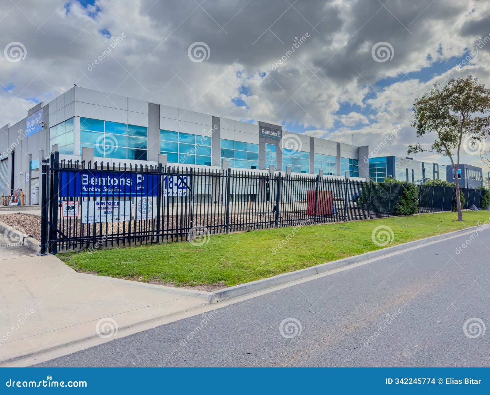 Factory Warehouse Complex in Melbourne Victoria Australia Various ...