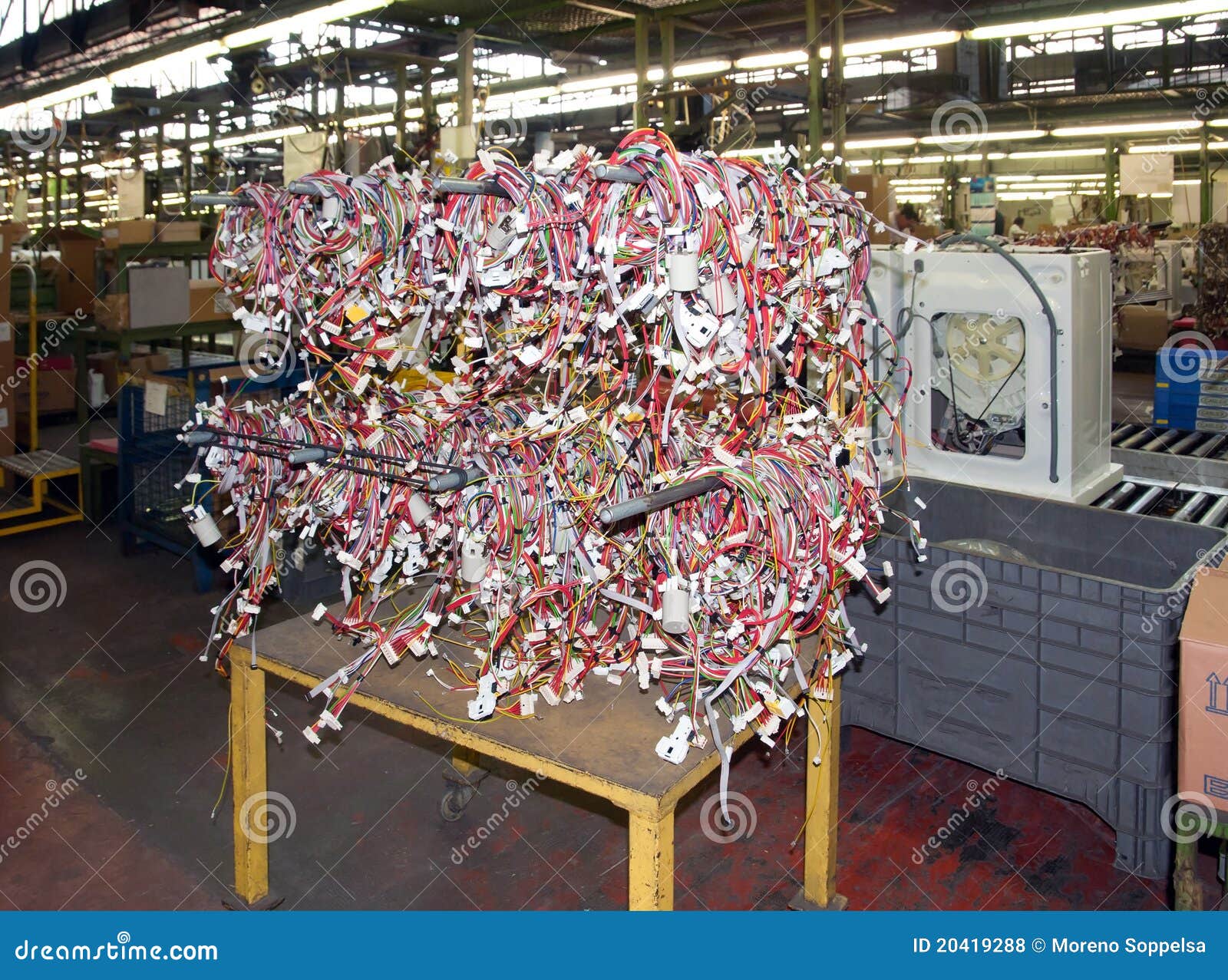 Factory: Washing Machine Production Stock Photo - Image of enterprise ...