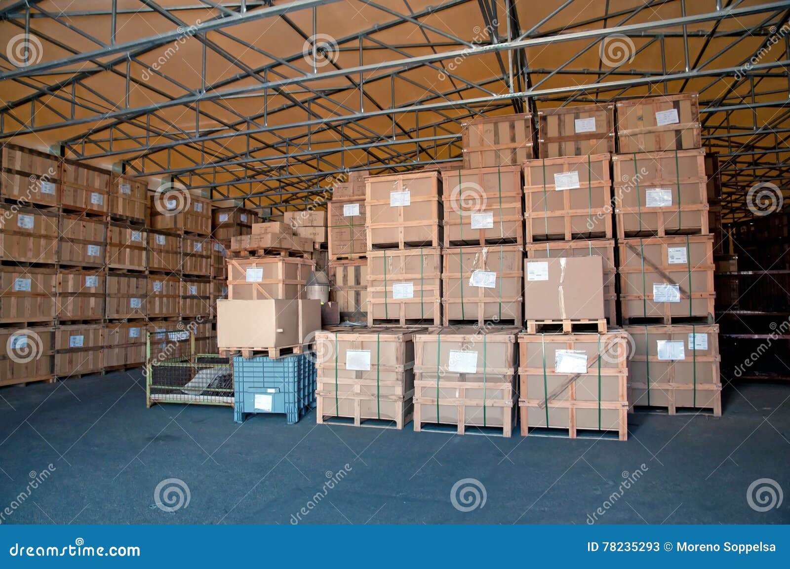 Factory wharehouse stock image. Image of manufacturing - 78235293