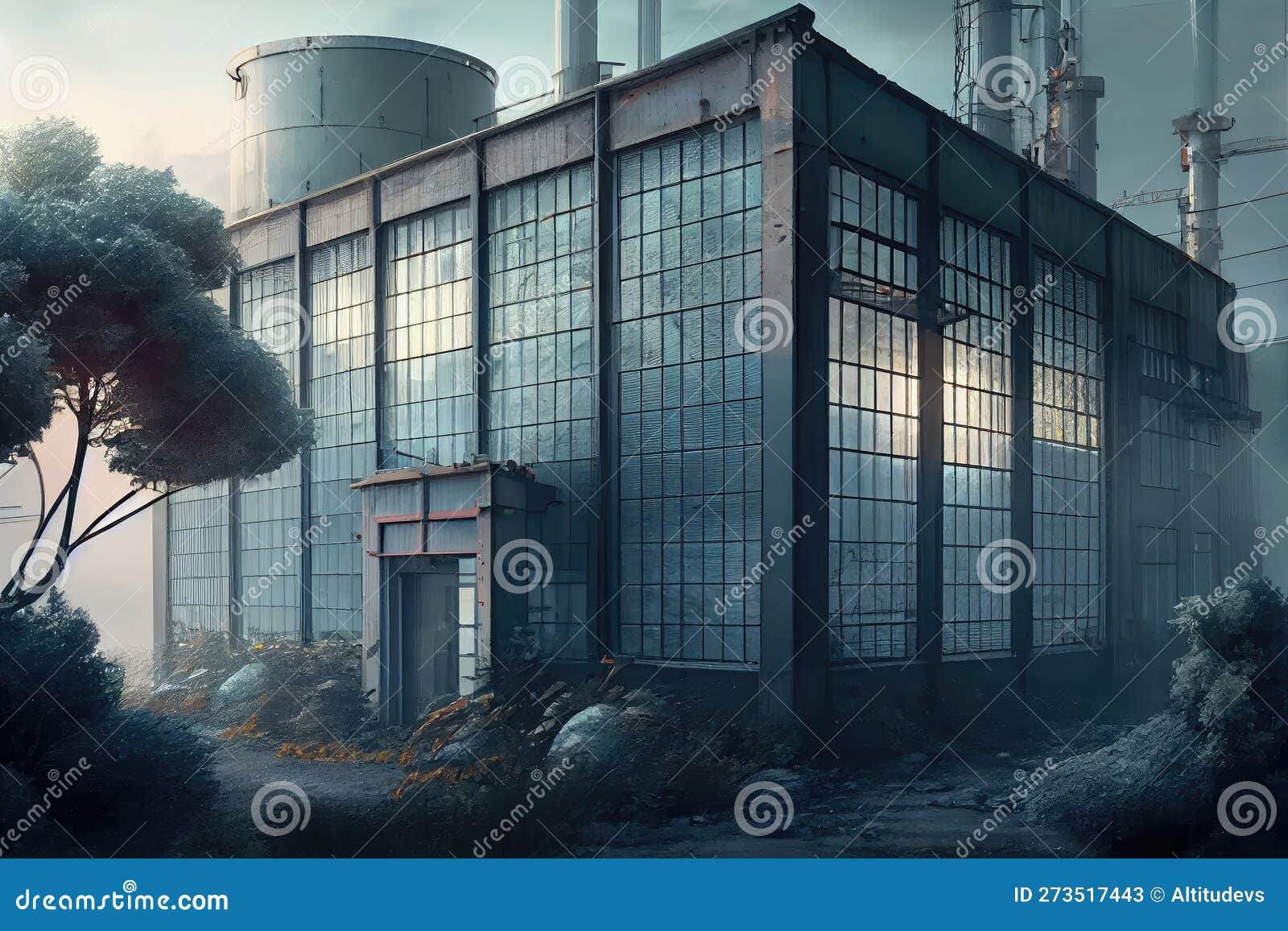 A Factory, Where Plastic Windows are Being Produced on an Industrial ...