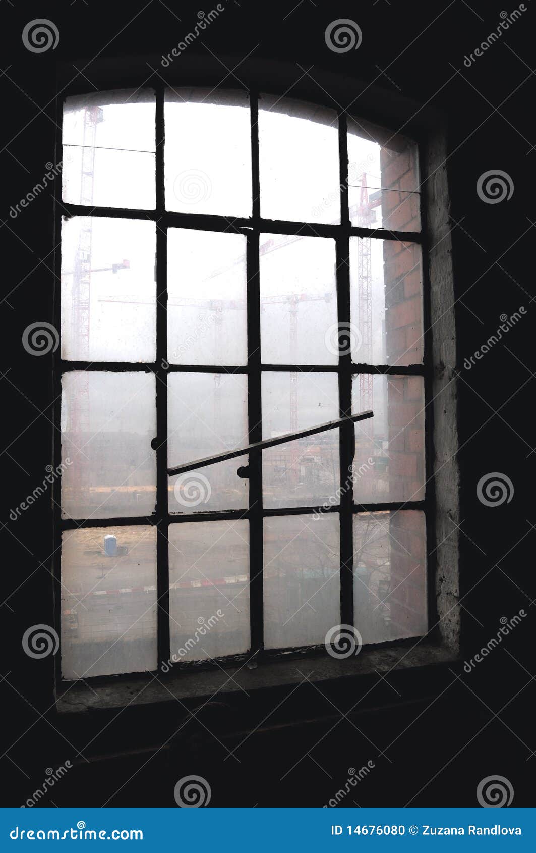Factory window stock photo. Image of abandon, messy, glass - 14676080