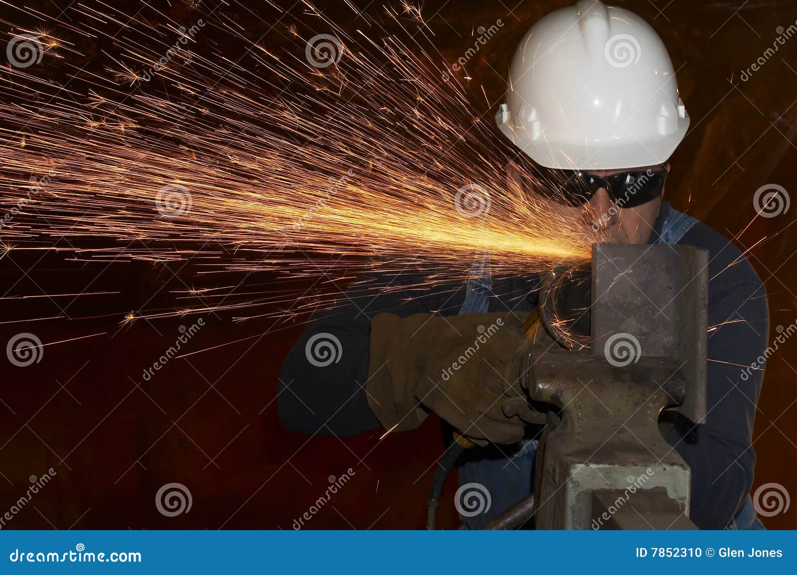Factory work stock photo. Image of repair, steel, skill - 7852310