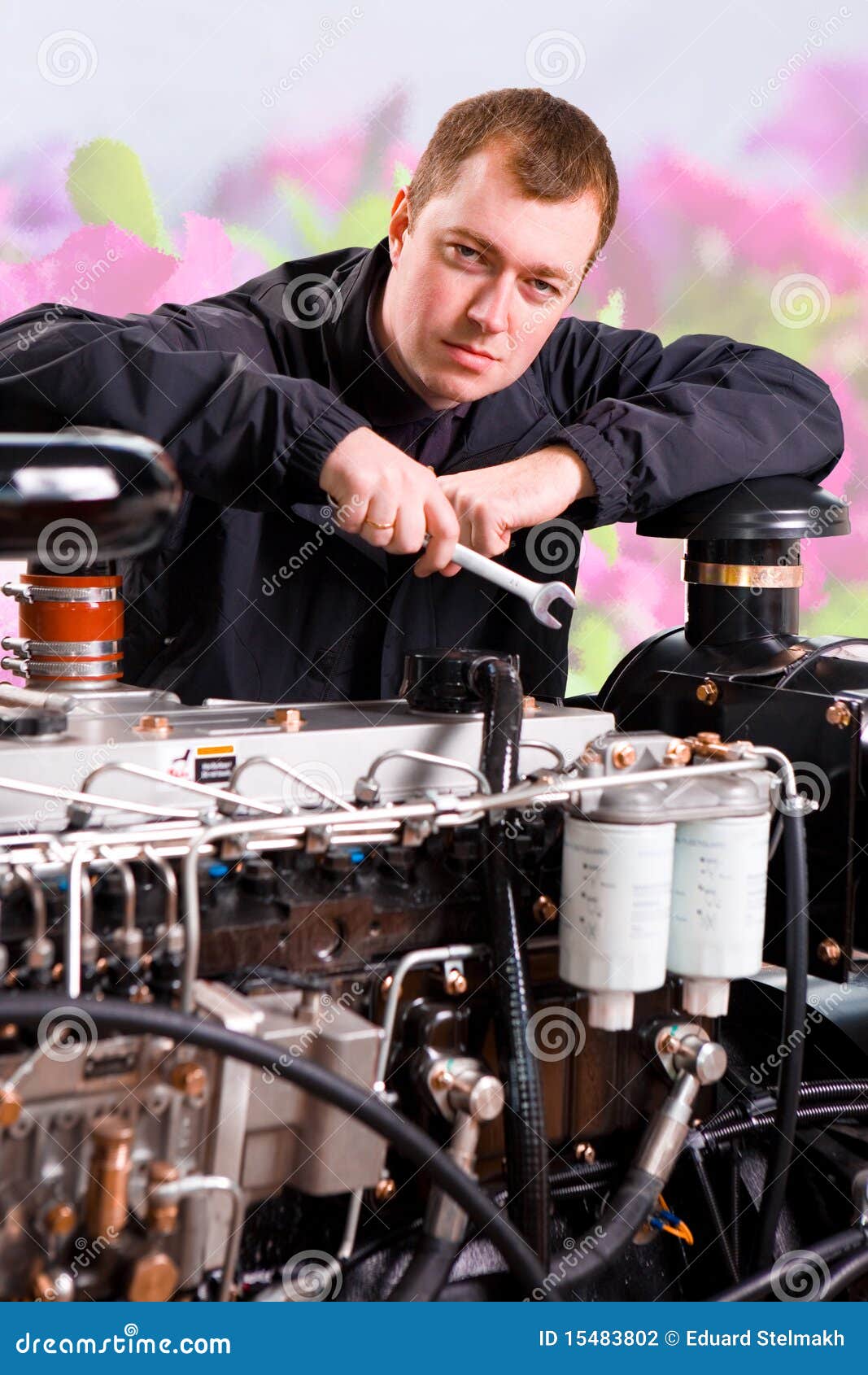 Factory Worker Hand-held Tool Stock Photo - Image of labor, laboring ...