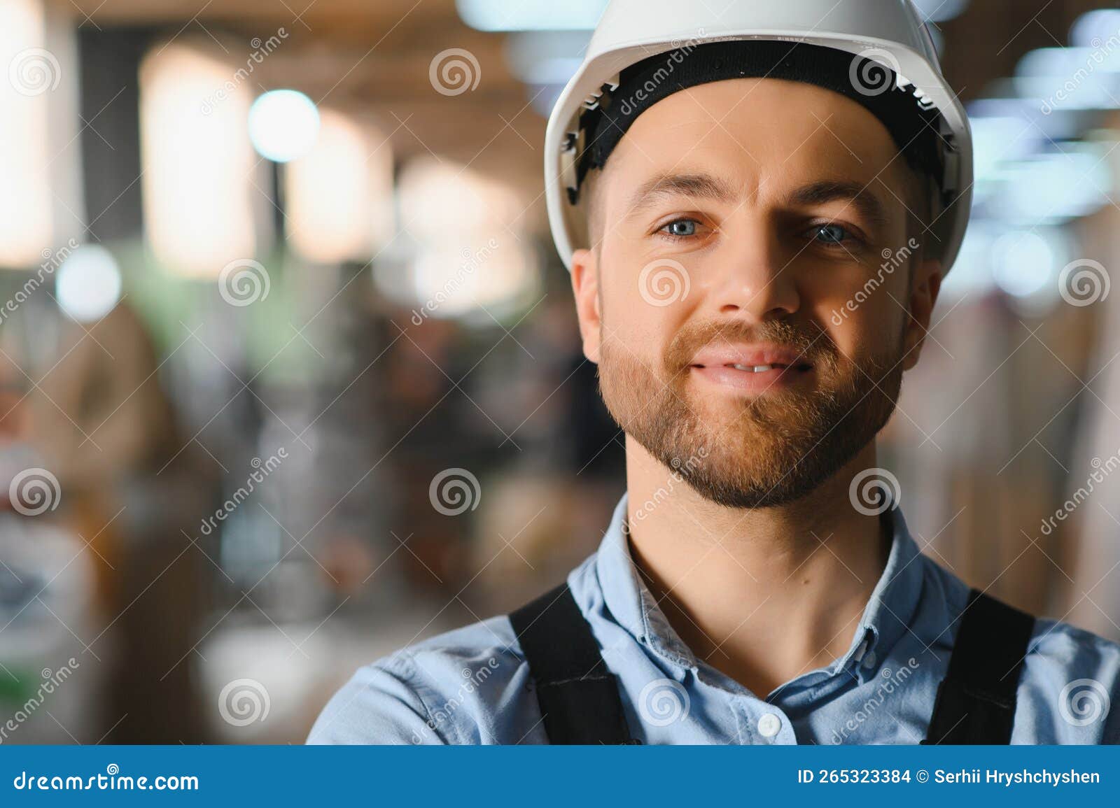 Factory Worker. Man Working on the Production Line. Stock Photo - Image ...