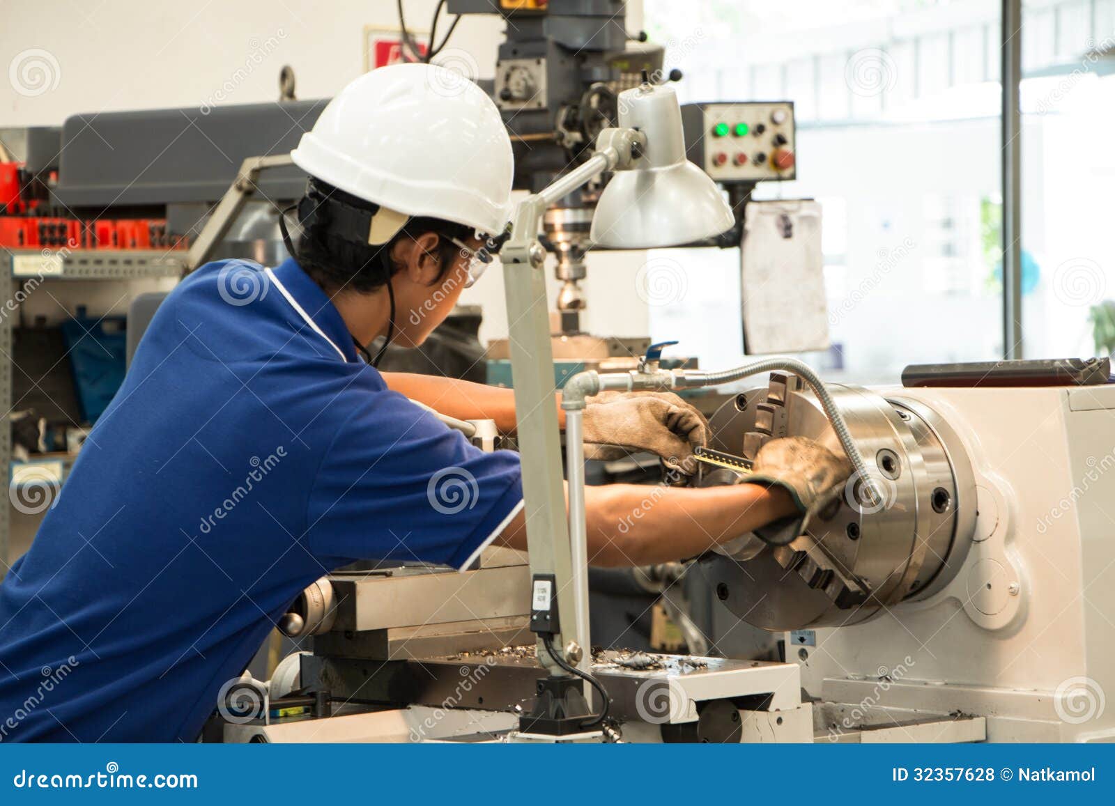 Factory Worker editorial stock photo. Image of production - 32357628