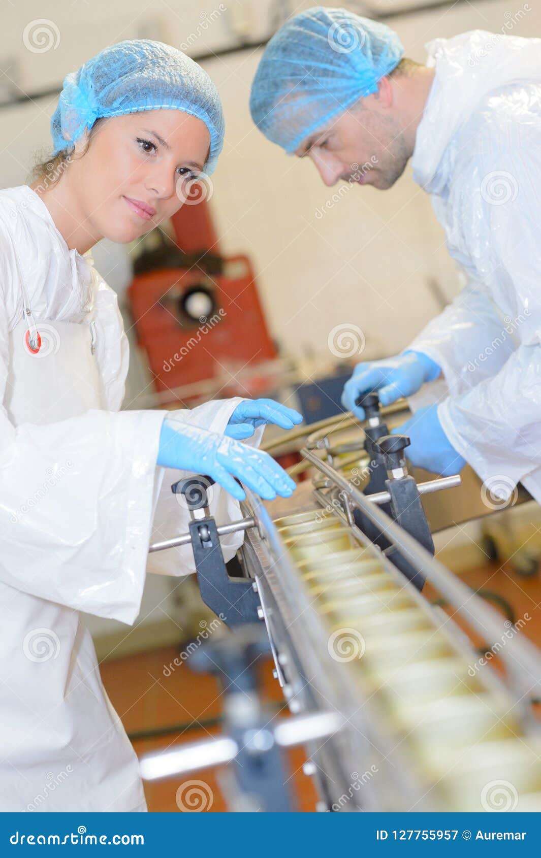 Factory Workers on Production Line Stock Image - Image of workers ... Factory Workers on Production Line Stock Image - Image of workers ...