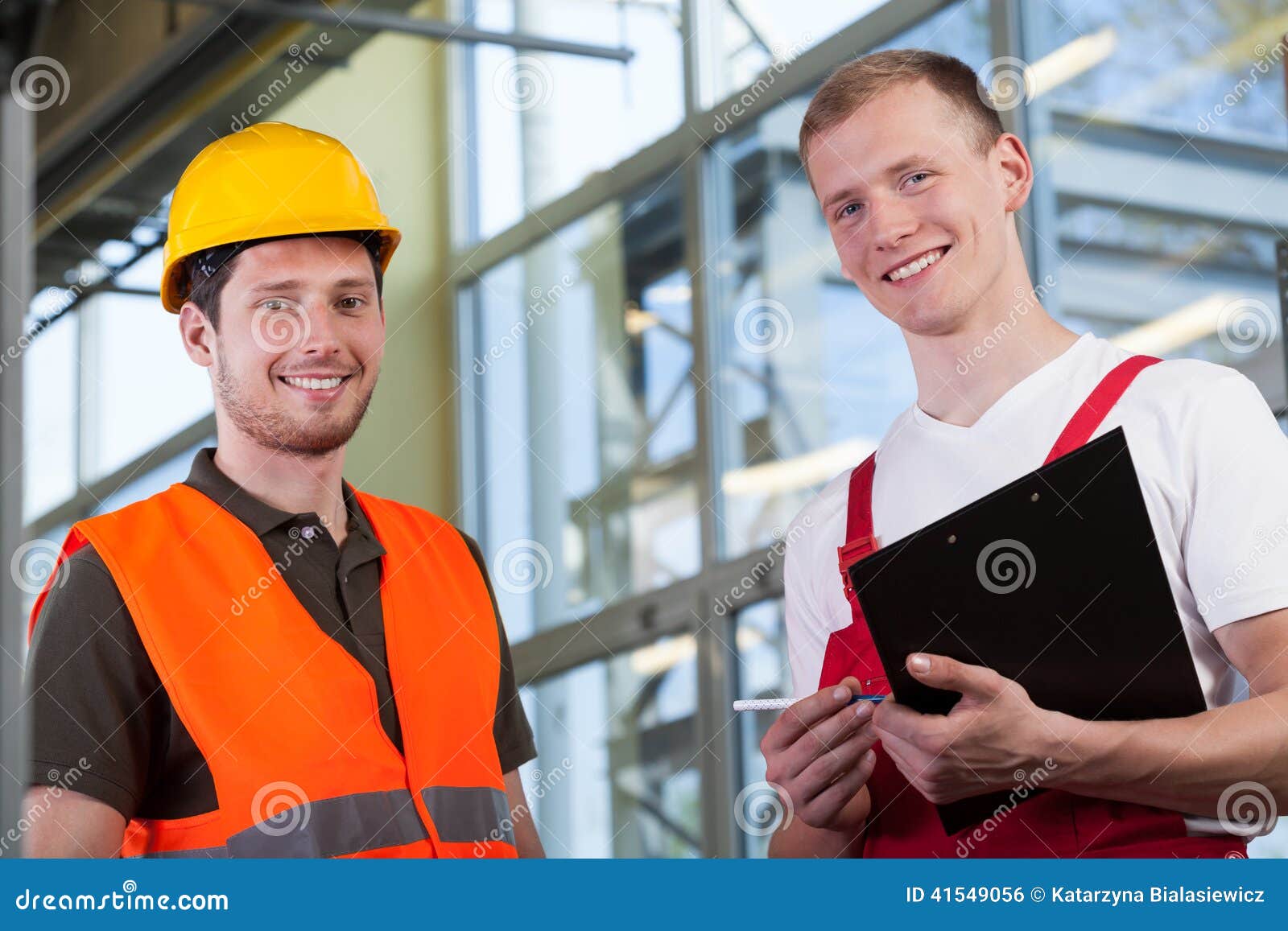 Factory Workers and the Project Manager Stock Photo - Image of factory ...